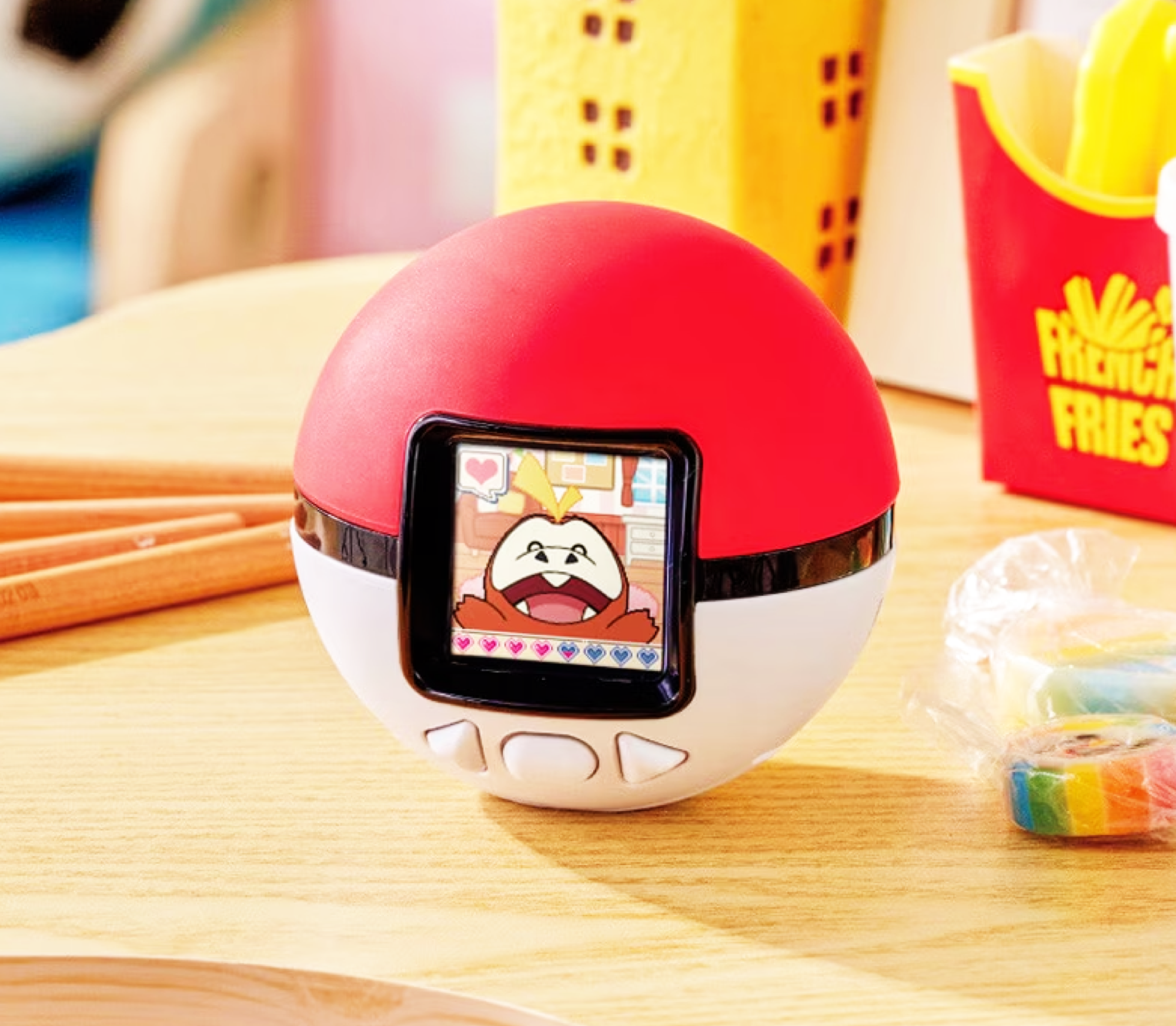 New Pokéball with display turns Pokémon into virtual pets ...
