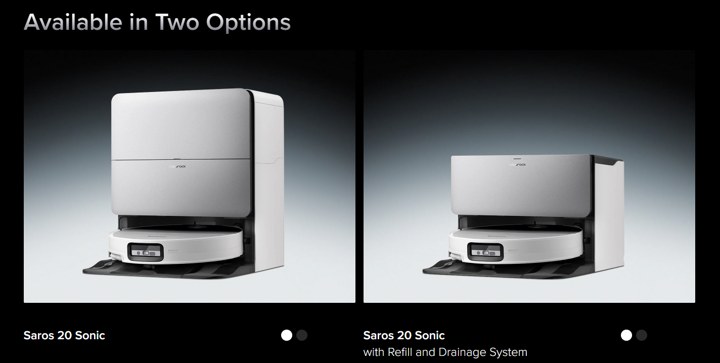 New powerful Roborock Saros 20 Sonic robot vacuum revealed ...