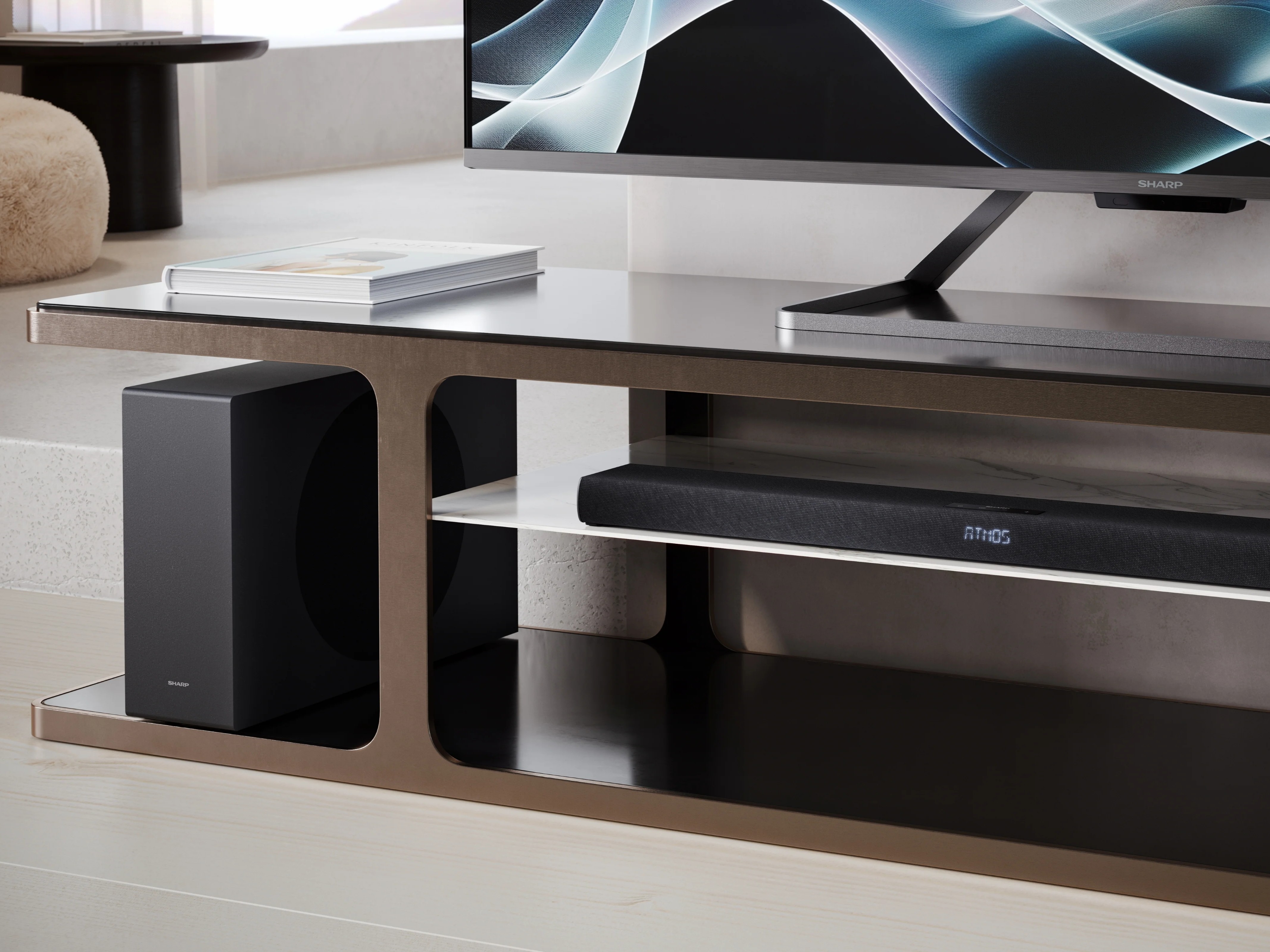 Sharp launching new HT-SBW320 2.1ch ultra-slim soundbar - NotebookCheck ...