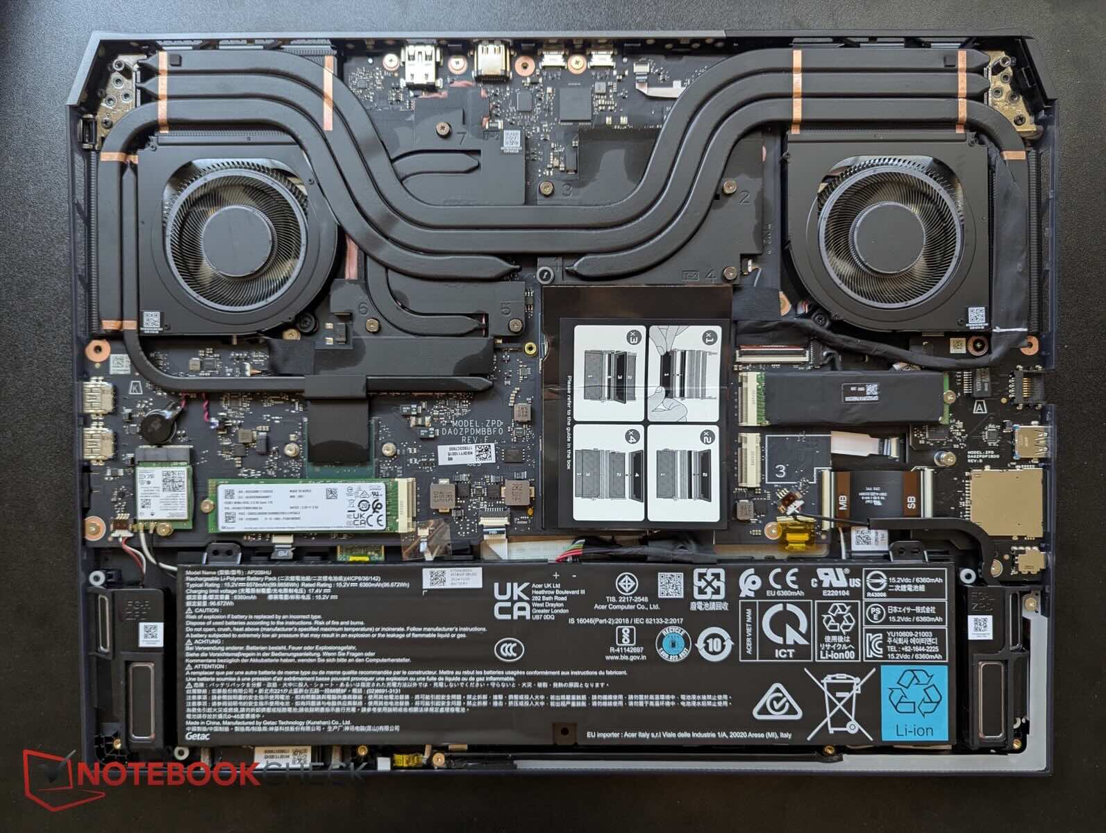 Helios 18 gaming laptop withGeForce RTX 5090 GPU and 64 GB DDR5 RAM ...