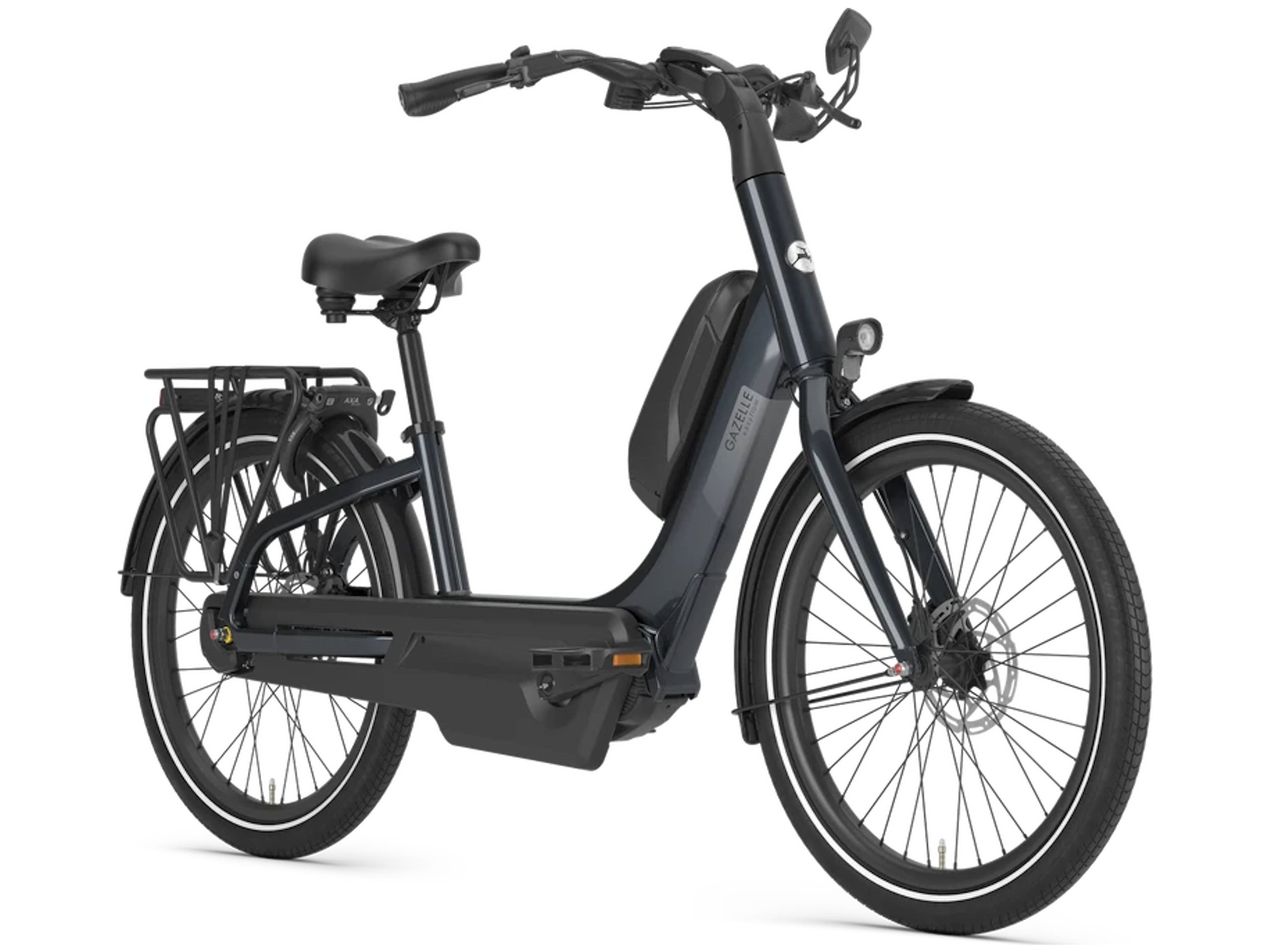 Gazelle Easyflow C8 e-bike offers easy-mount geometry, mid-drive motor and automatic shifting ...