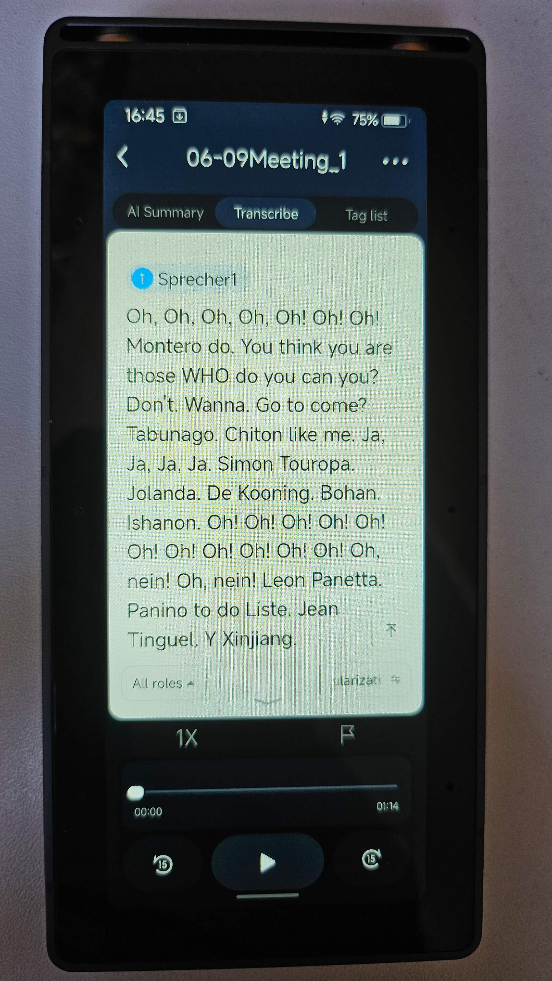 iFLYTEK AI Recorder S6: AI dictation machine in practical test ...