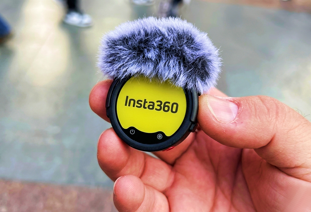 Insta360 Mic Pro has tiny E-Ink display, officially joining Luna Ultra ...