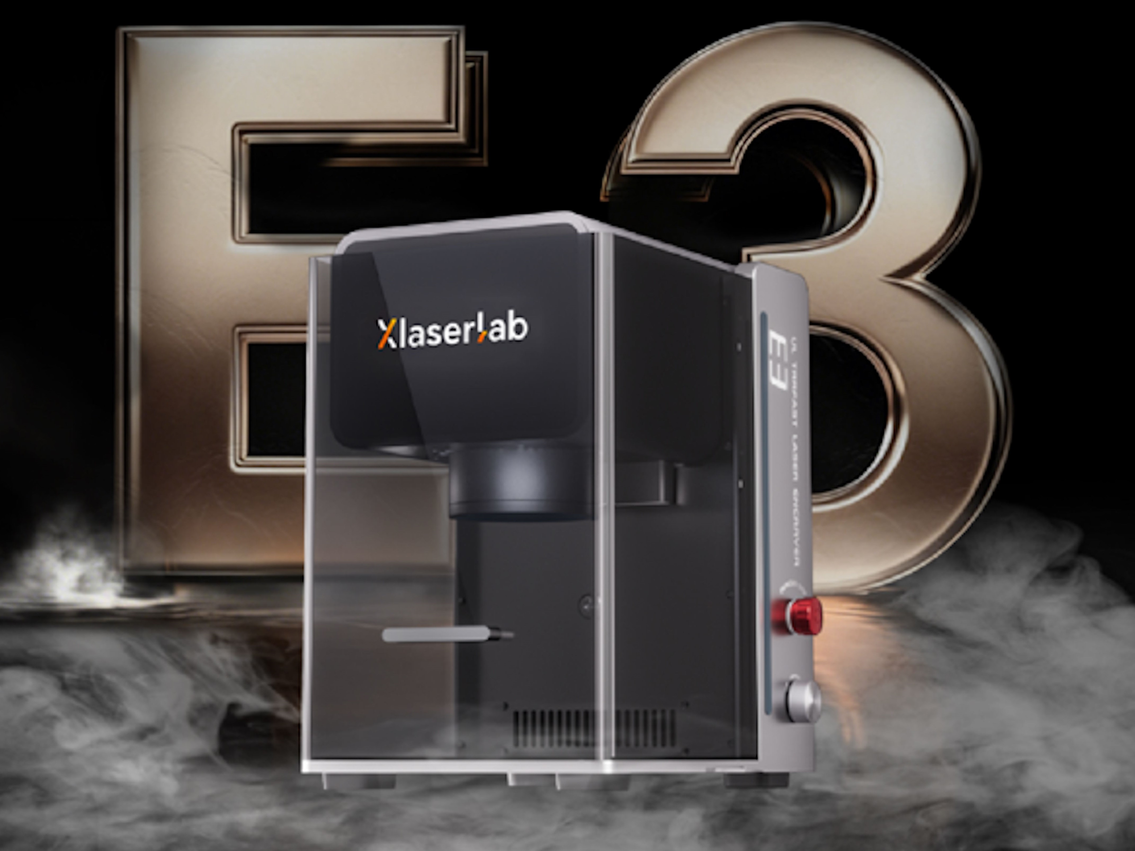 XLaserlab E3 UV laser engraves and precisely cuts glass, metal and wood ...
