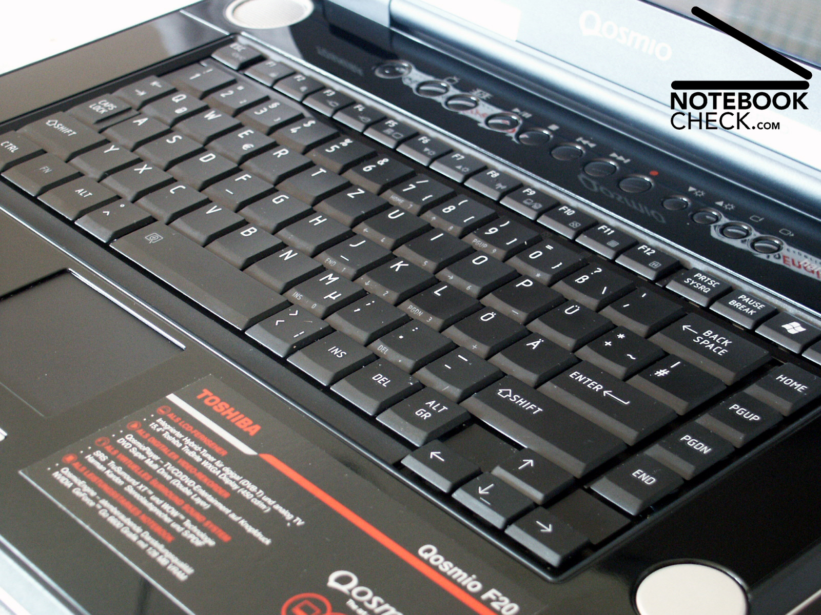 Review Toshiba Qosmio F20 - NotebookCheck.net Reviews Review Toshiba Qosmio F20 - NotebookCheck.net Reviews
