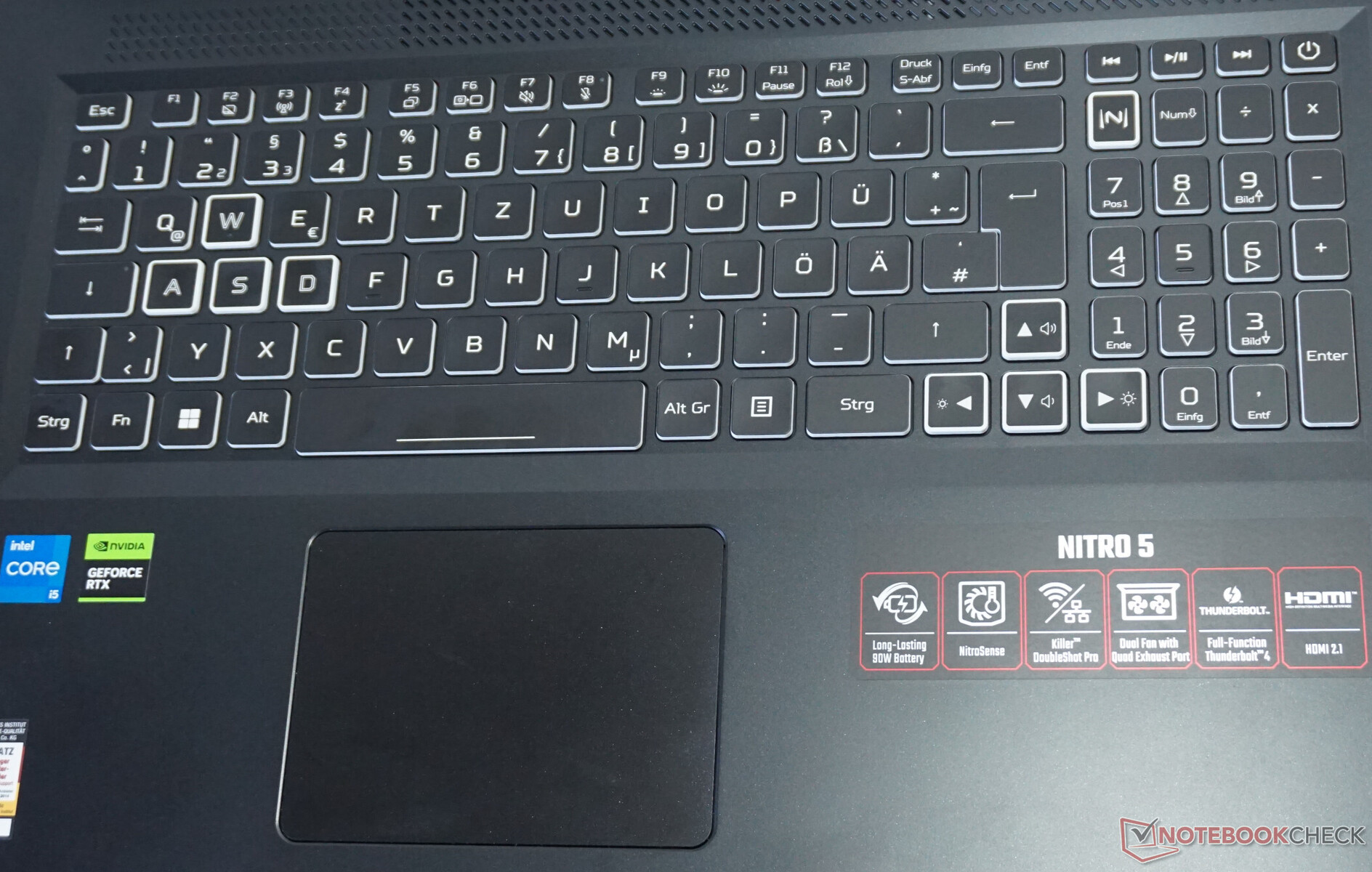 Acer Nitro 5 AN517 review: A gaming laptop with a quiet RTX 4050 ...