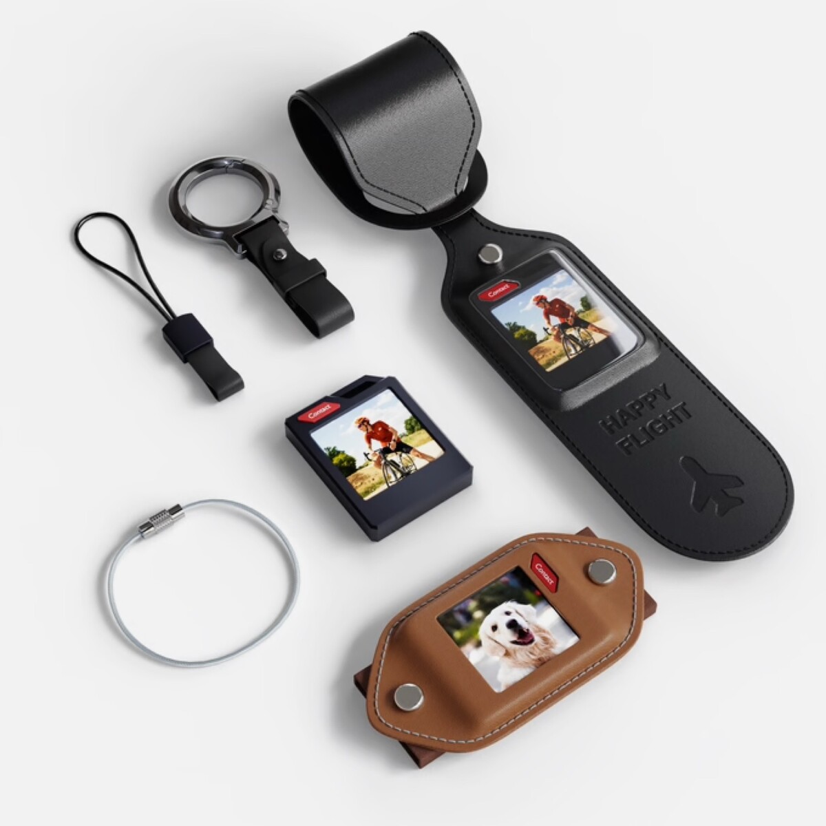 PhotoTag pairs Apple AirTag features with an e-ink display ...