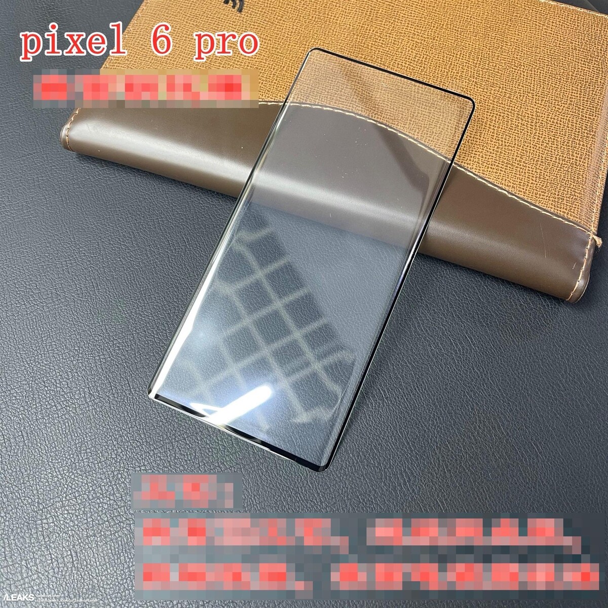 Alleged Pixel 6 and 6 Pro screen protector leaks uphold earlier renders ...