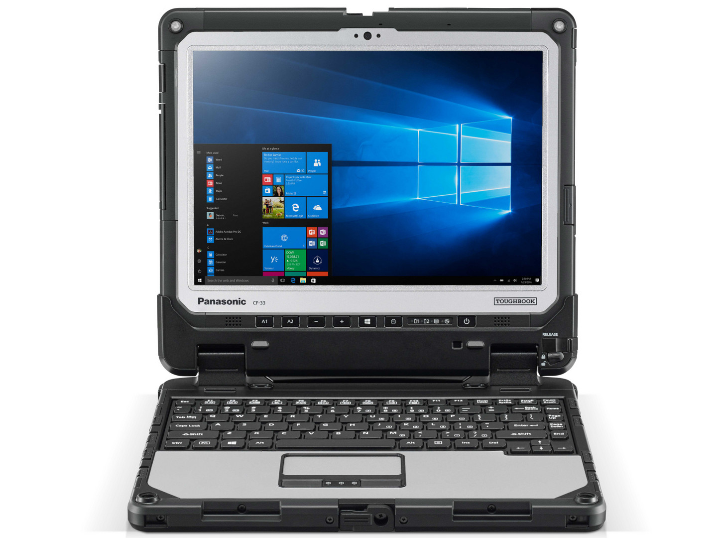 Panasonic Toughbook CF-33 (i5-7200U, QHD) Convertible Review ...