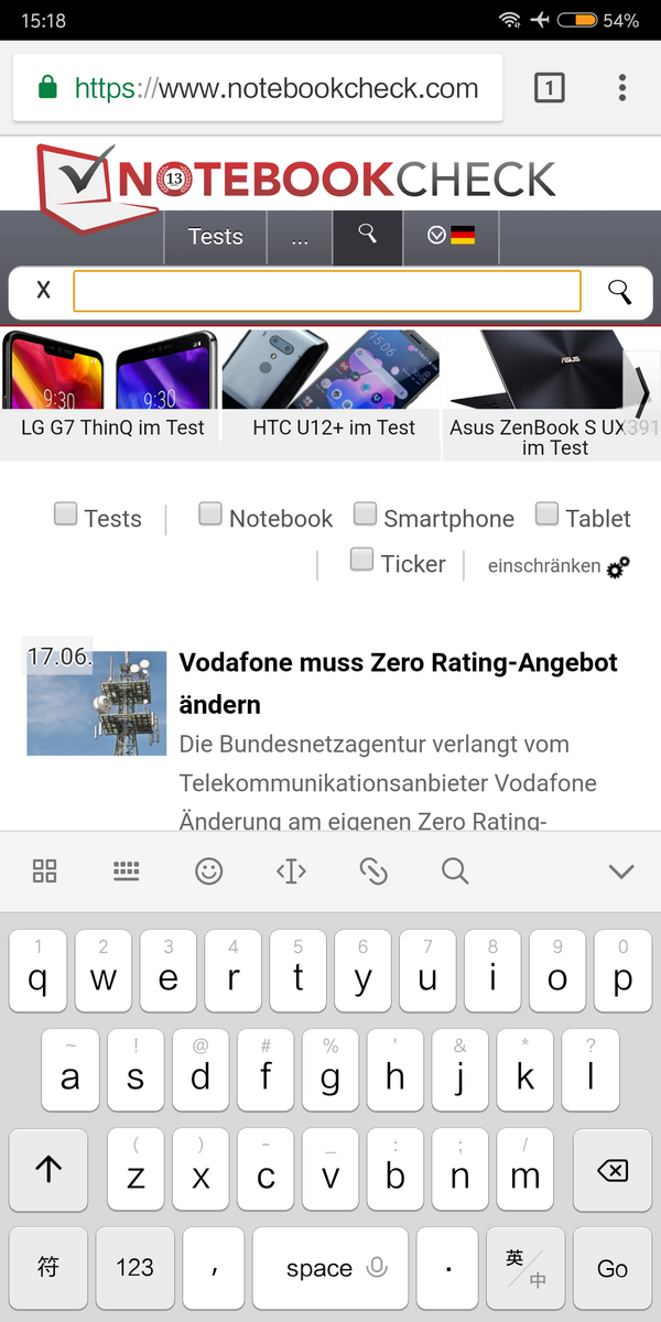 Xiaomi Mi 6X (Mi A2) Smartphone Review - NotebookCheck.net Reviews