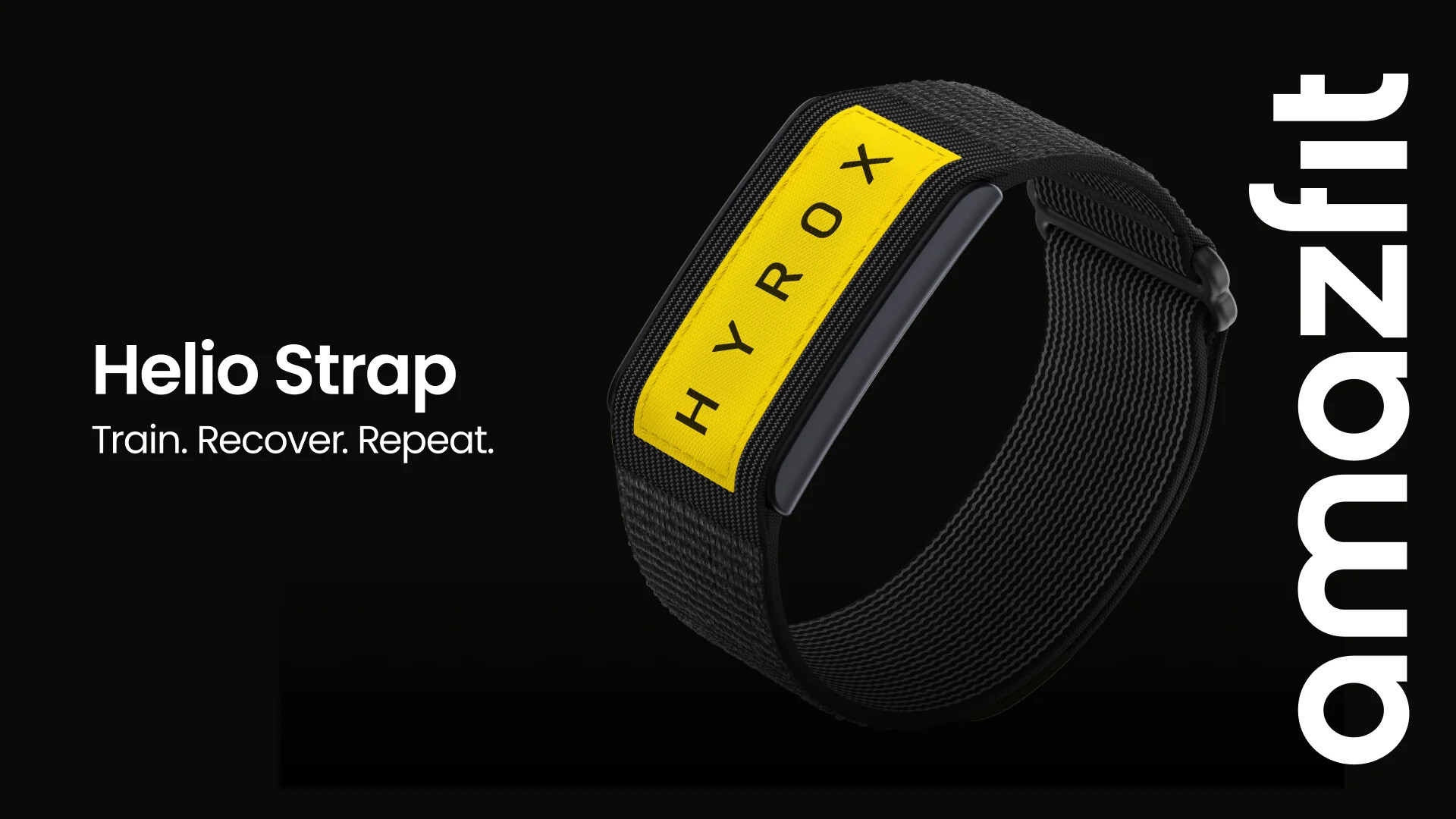 Amazfit officially reveals Helio Strap with new BioCharge metric ...