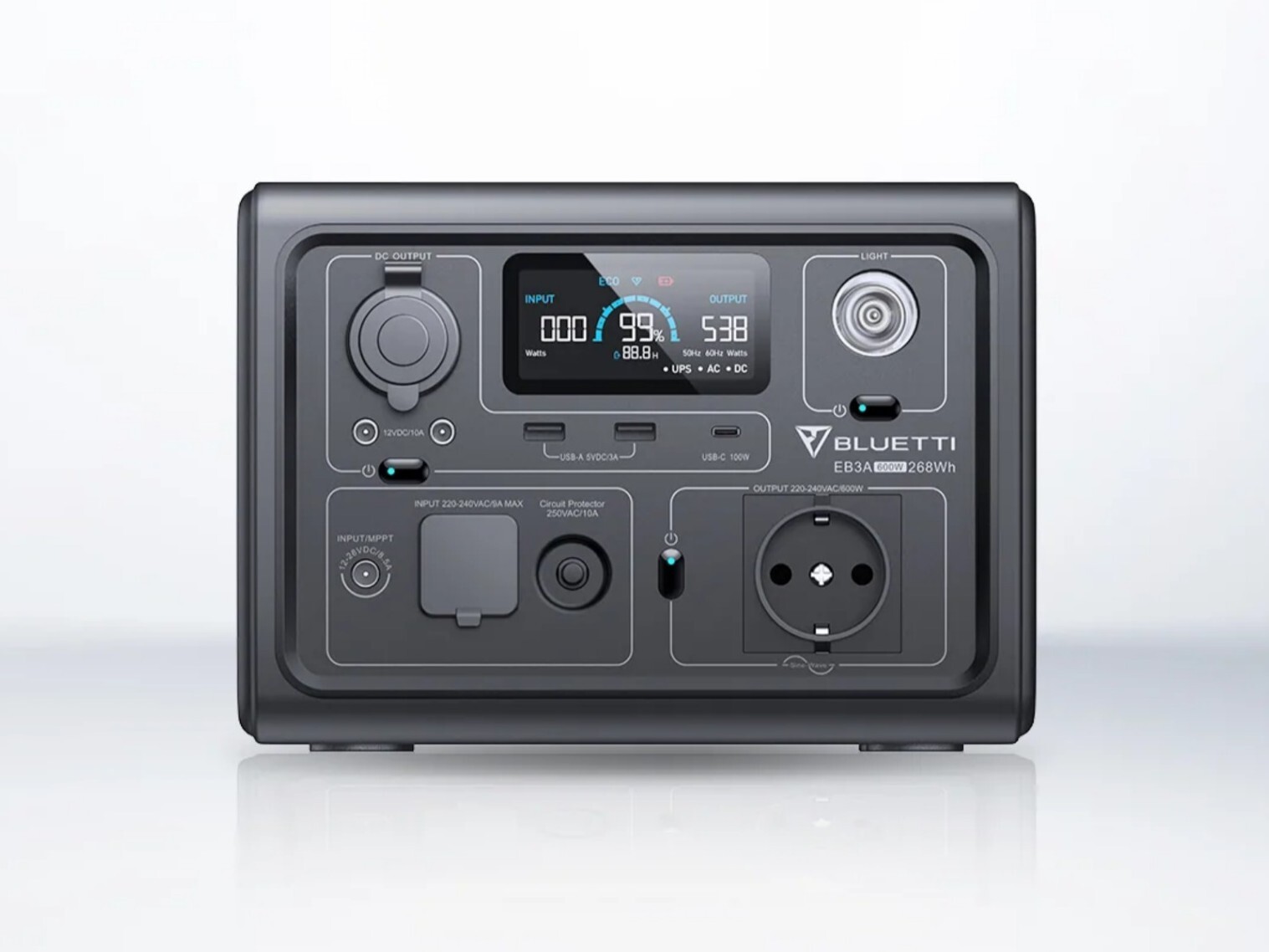 Bluetti EB3A power station launches in Europe with fast recharging and ...