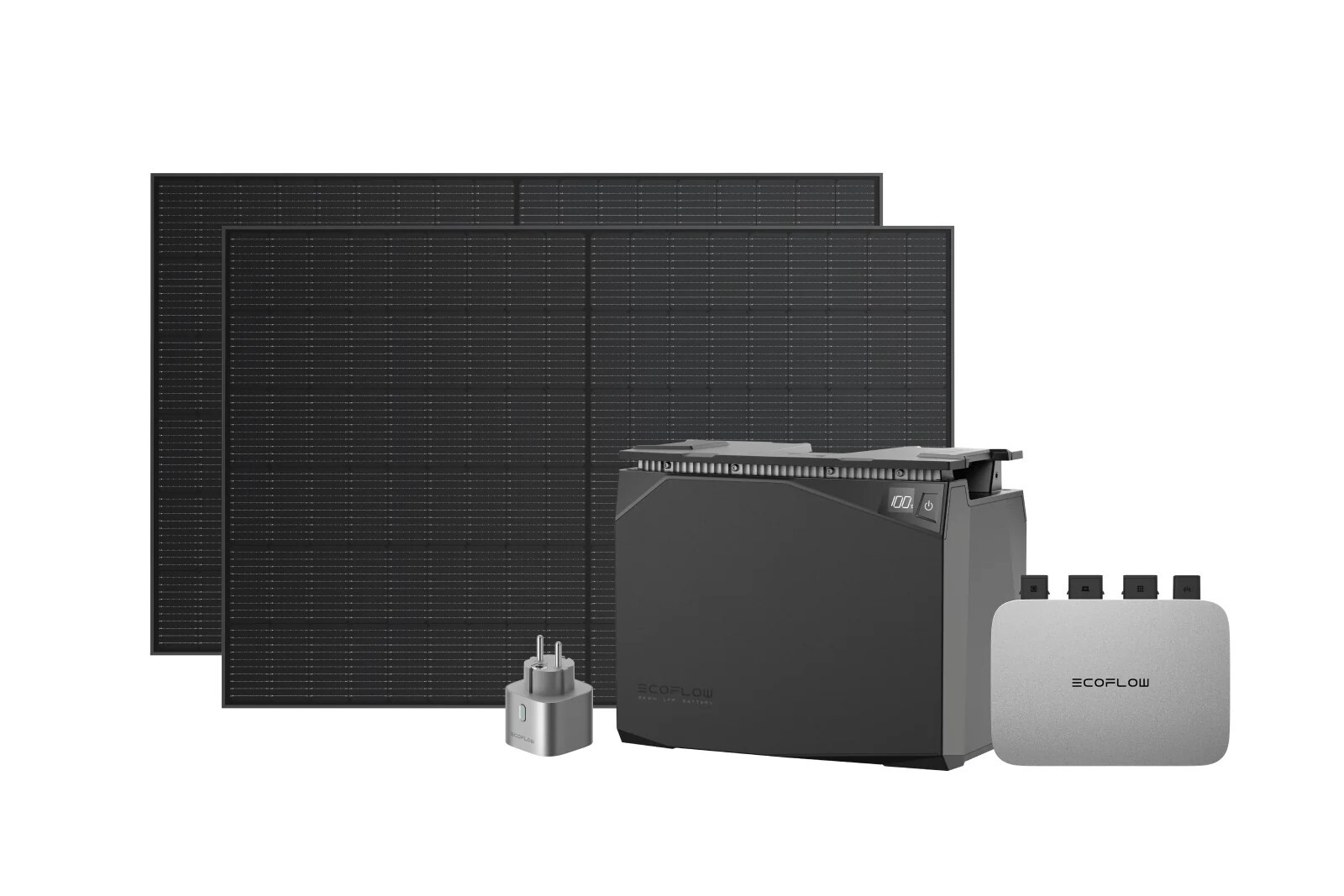 EcoFlow PowerStream balcony power plant with waterproof battery arrives ...