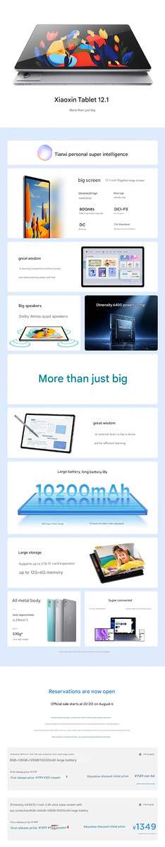 Lenovo launches two new lightweight tablets with flagship and mid-range ...