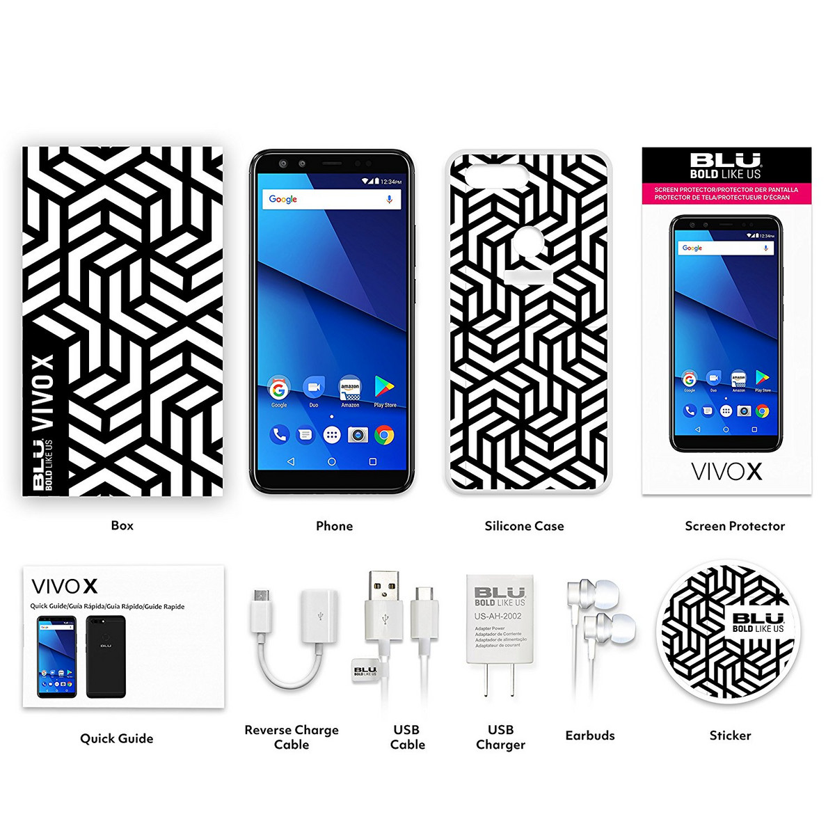 BLU Vivo X now official, 2:1 display and quad cameras in tow ...