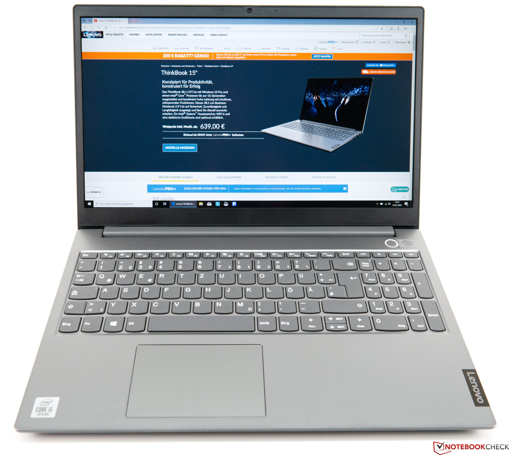 Lenovo ThinkBook 15 Laptop Review: An affordable office device with a ...