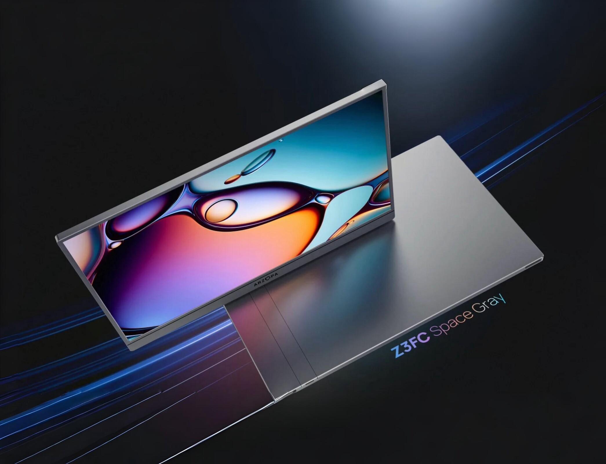 Portable 180 Hz 16.1-inch gaming monitor boasting 2.5K resolution ...