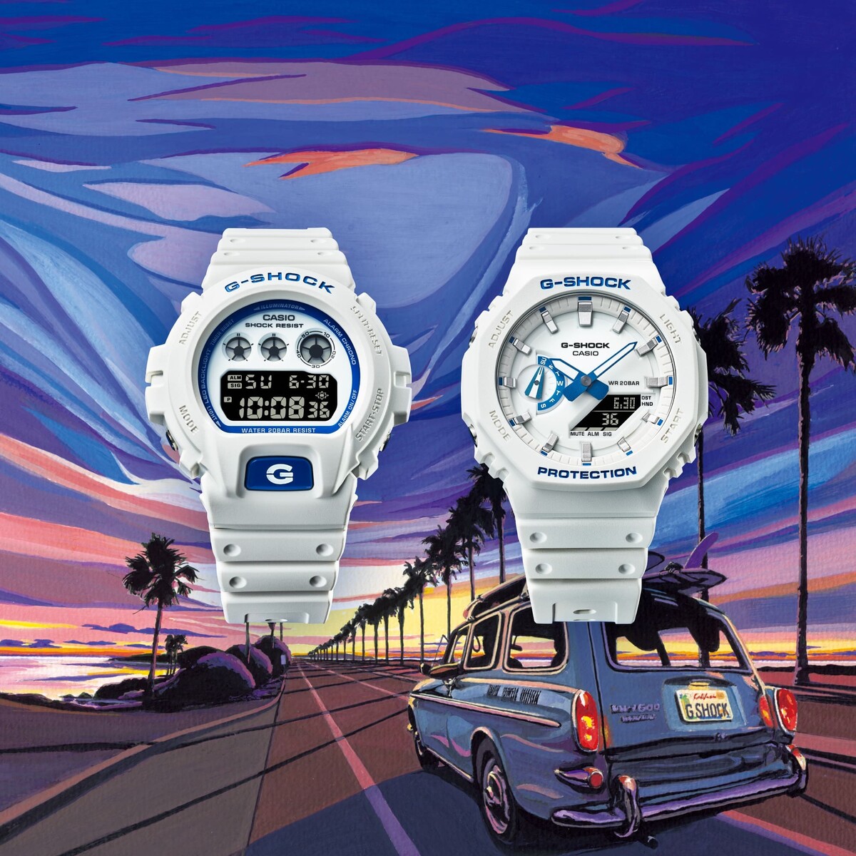 6 new Casio G-Shock Hidden Glow watches now available to buy in the US, featuring glowing dials ...