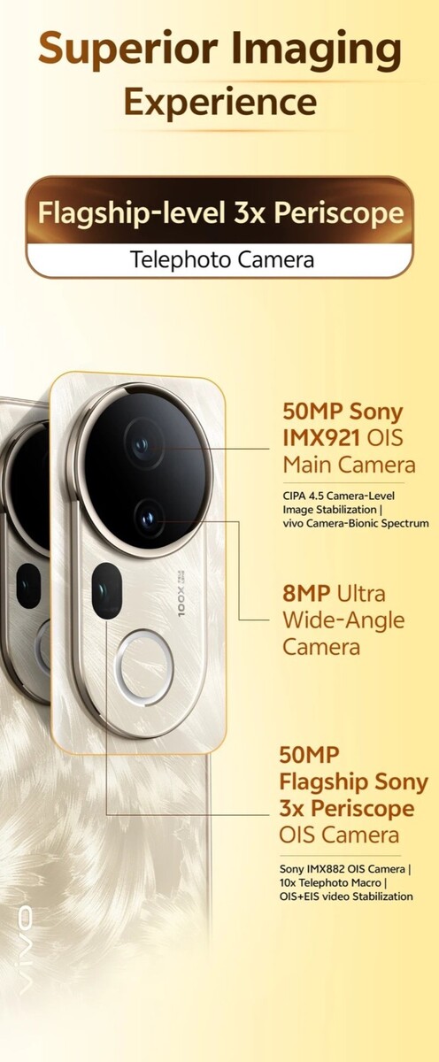 Vivo T4 Ultra launching soon as flagship killer with 50 MP periscope ...