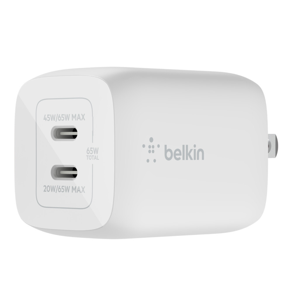 Belkin BOOSTCHARGE PRO Dual USB-C GaN Wall Chargers arrive with 45 W and 65 W versions ...