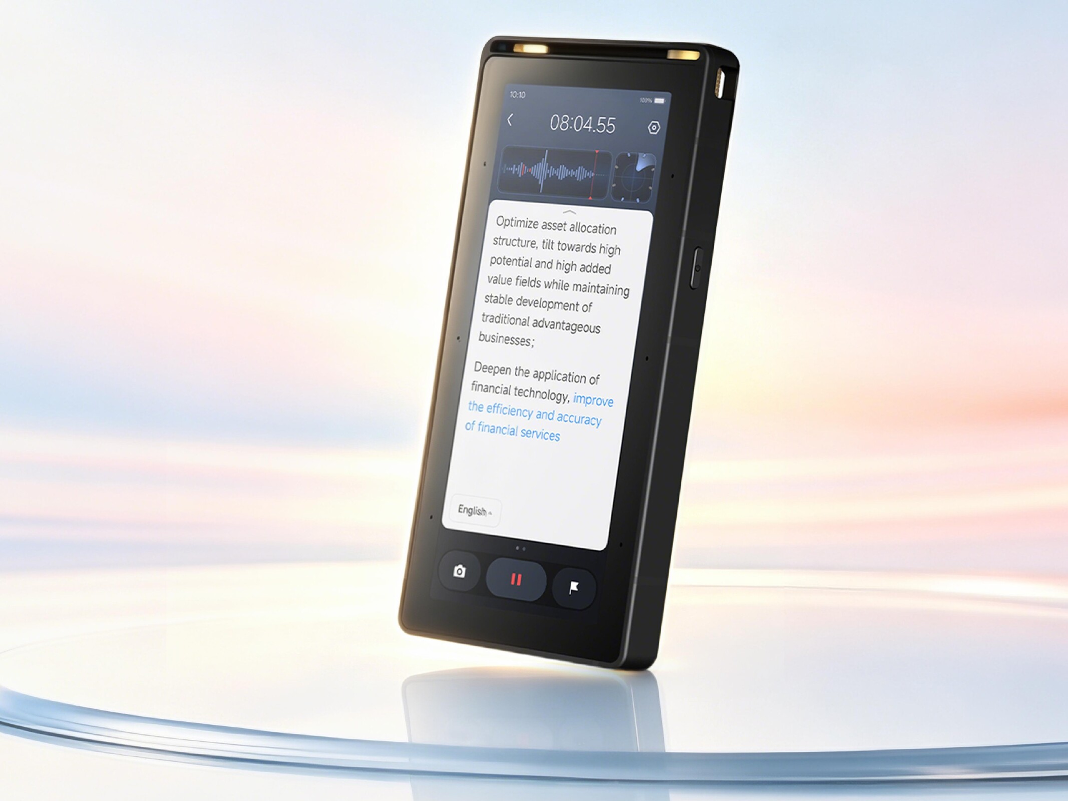 iFLYTEK AI Recorder S6: AI dictation machine in practical test ...