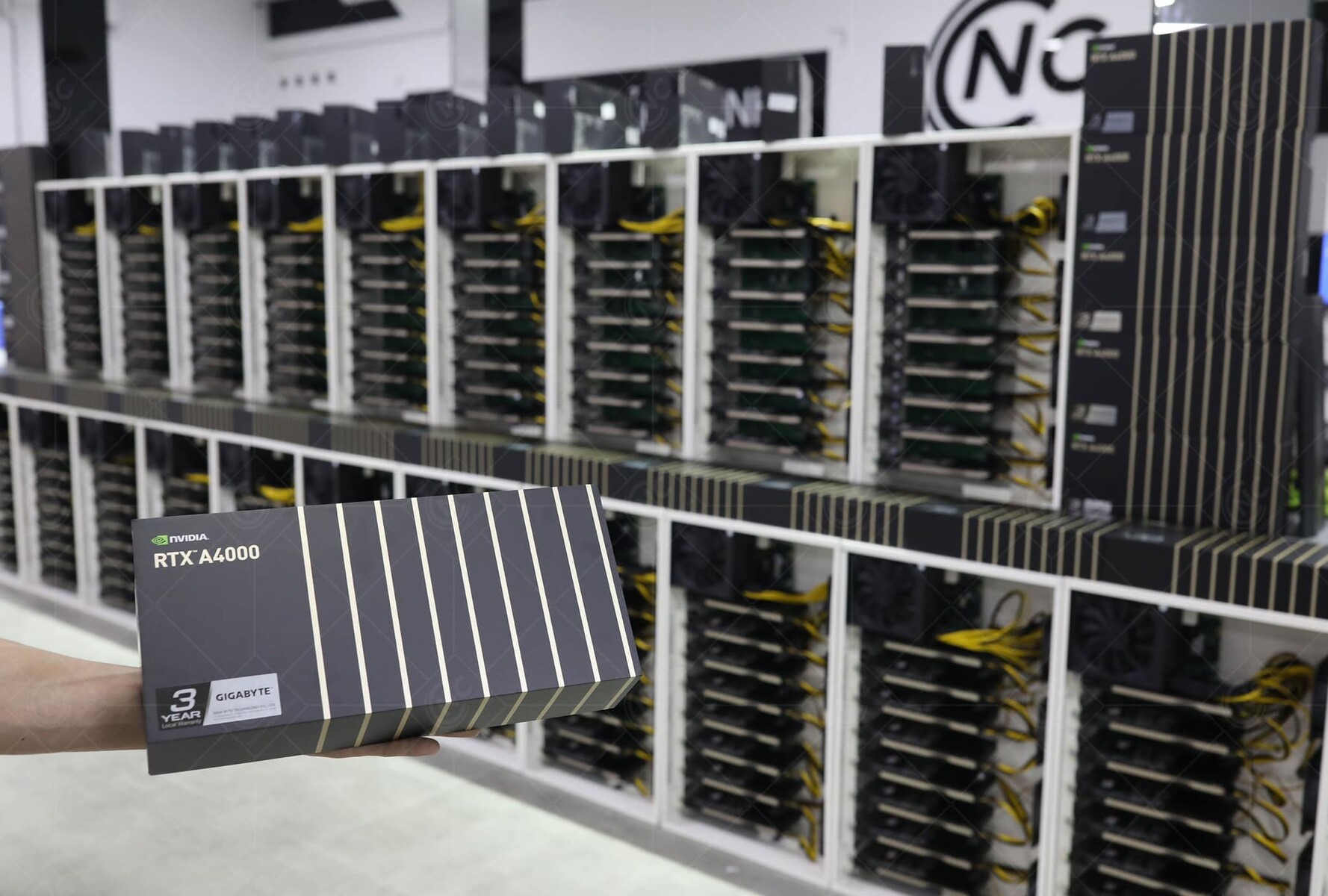Vietnamese retailer shows off multiple cryptocurrency mining rigs ...