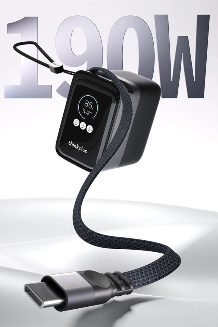 Lenovo reveals new 190W 20000mAh power bank with smart display ...