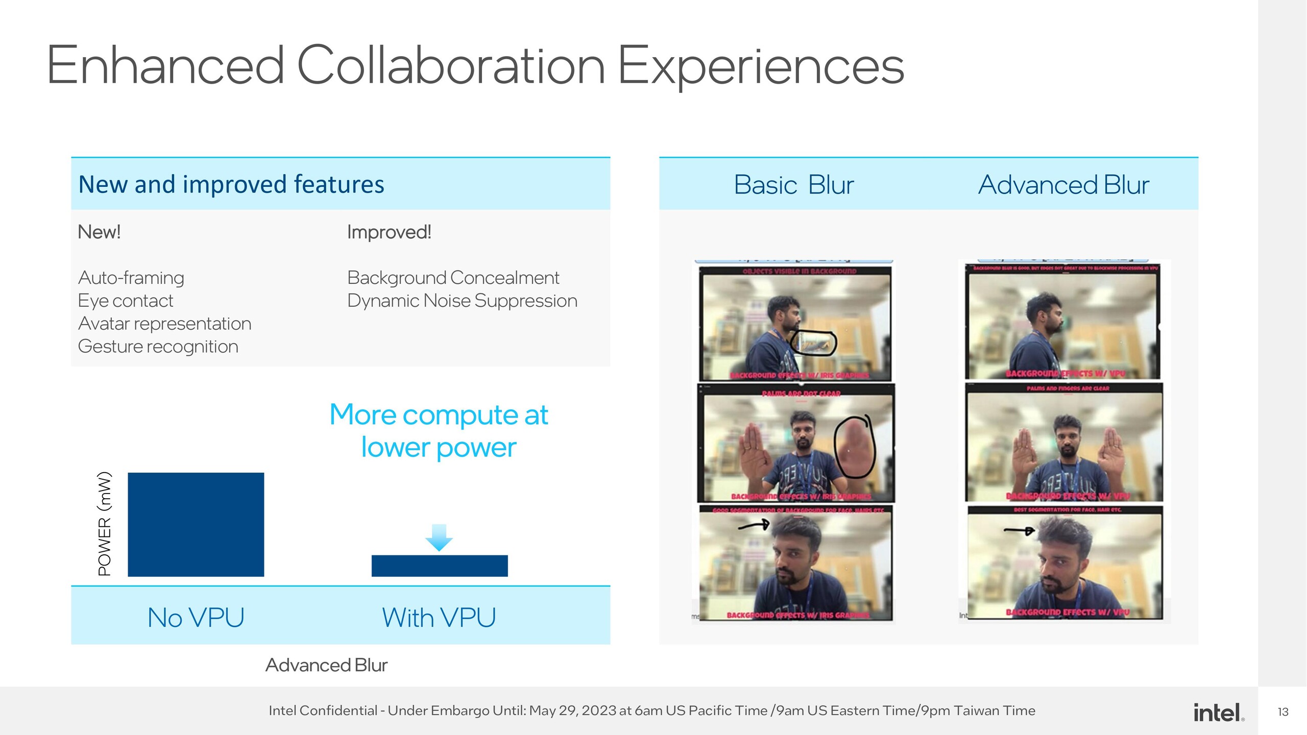 Intel 14th gen Meteor Lake features dedicated VPU to offload AI tasks with minimal power ...