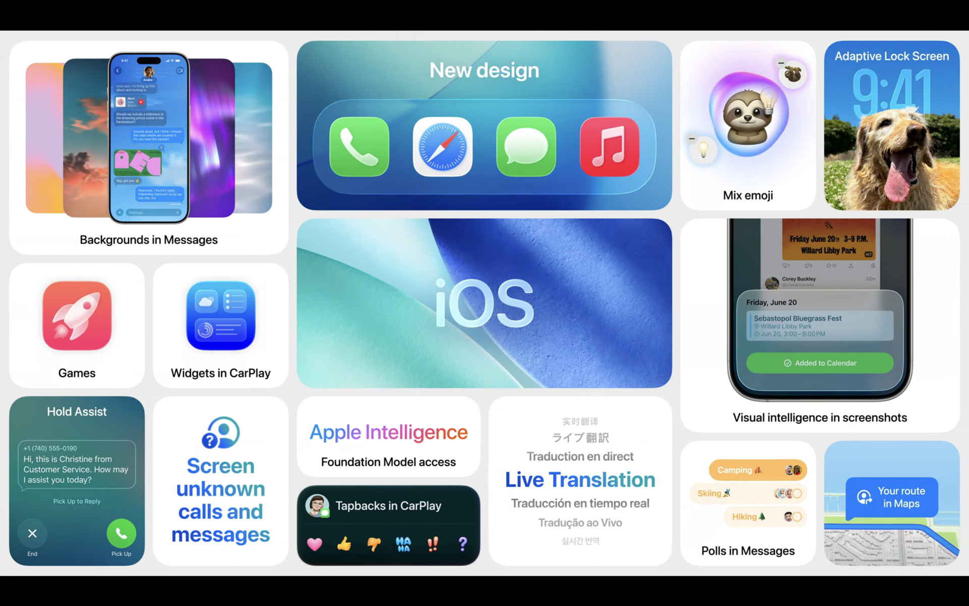 iOS 26 officially shown off with radical redesign and plenty of new features - NotebookCheck.net ...
