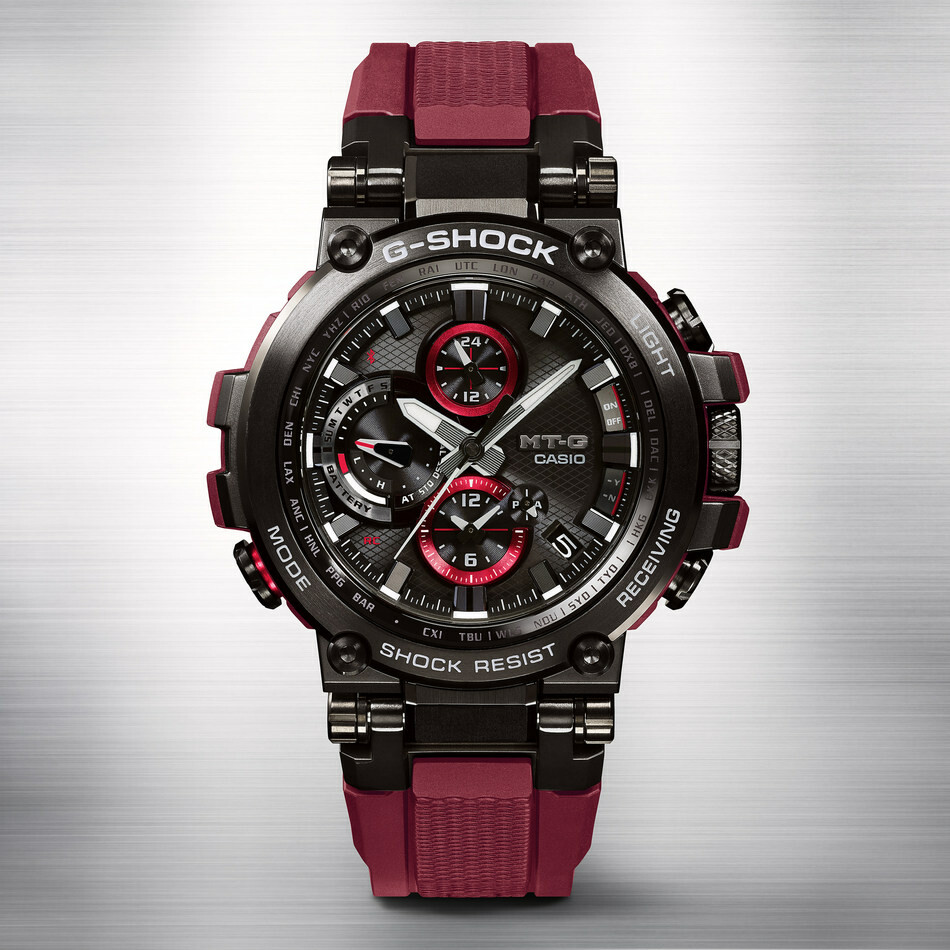 Casio Announces A New G SHOCK MT G Connected Watch With Vibrant Red Casio Announces A New G SHOCK MT G Connected Watch With Vibrant Red