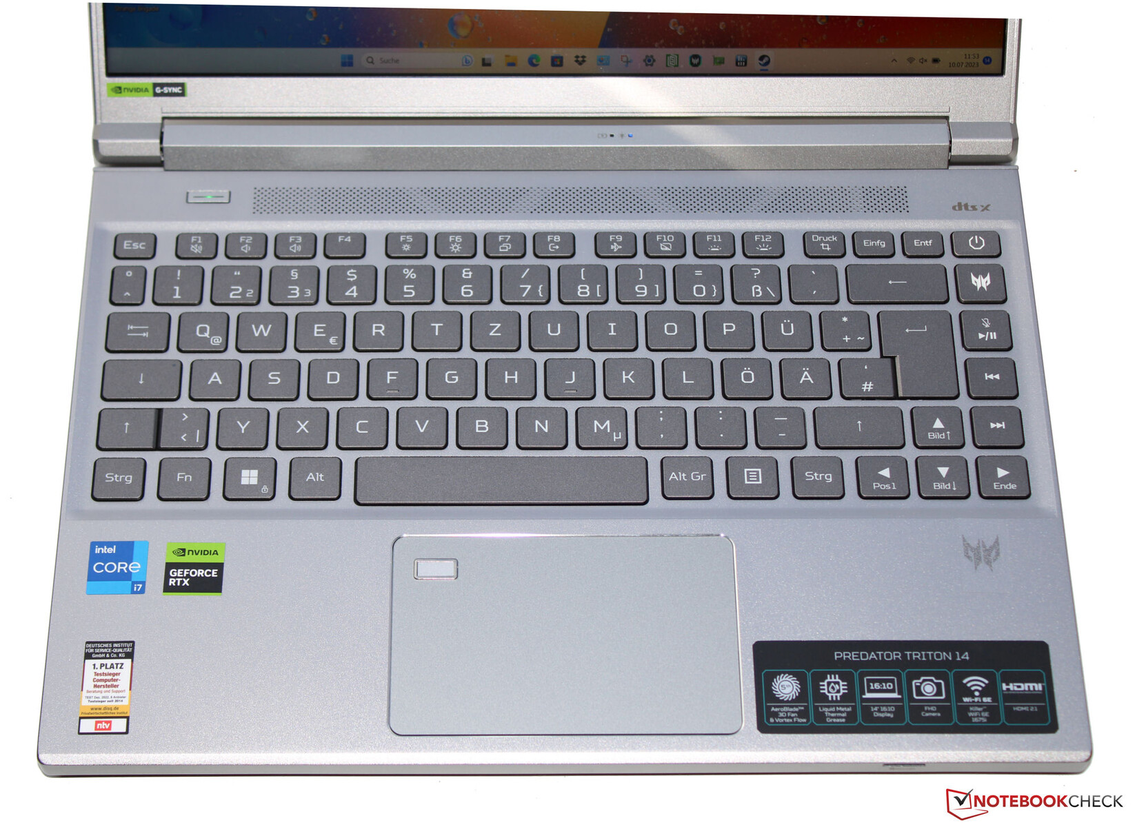 Acer Predator Triton 14 reviewed: A 14-inch gaming laptop with a bright ...