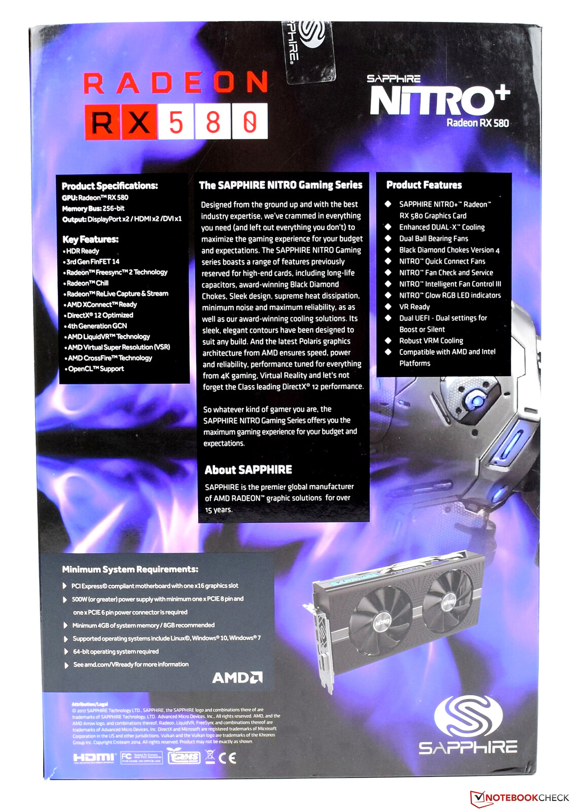 Sapphire Nitro+ Radeon RX 580 Desktop Graphics Card Review ...