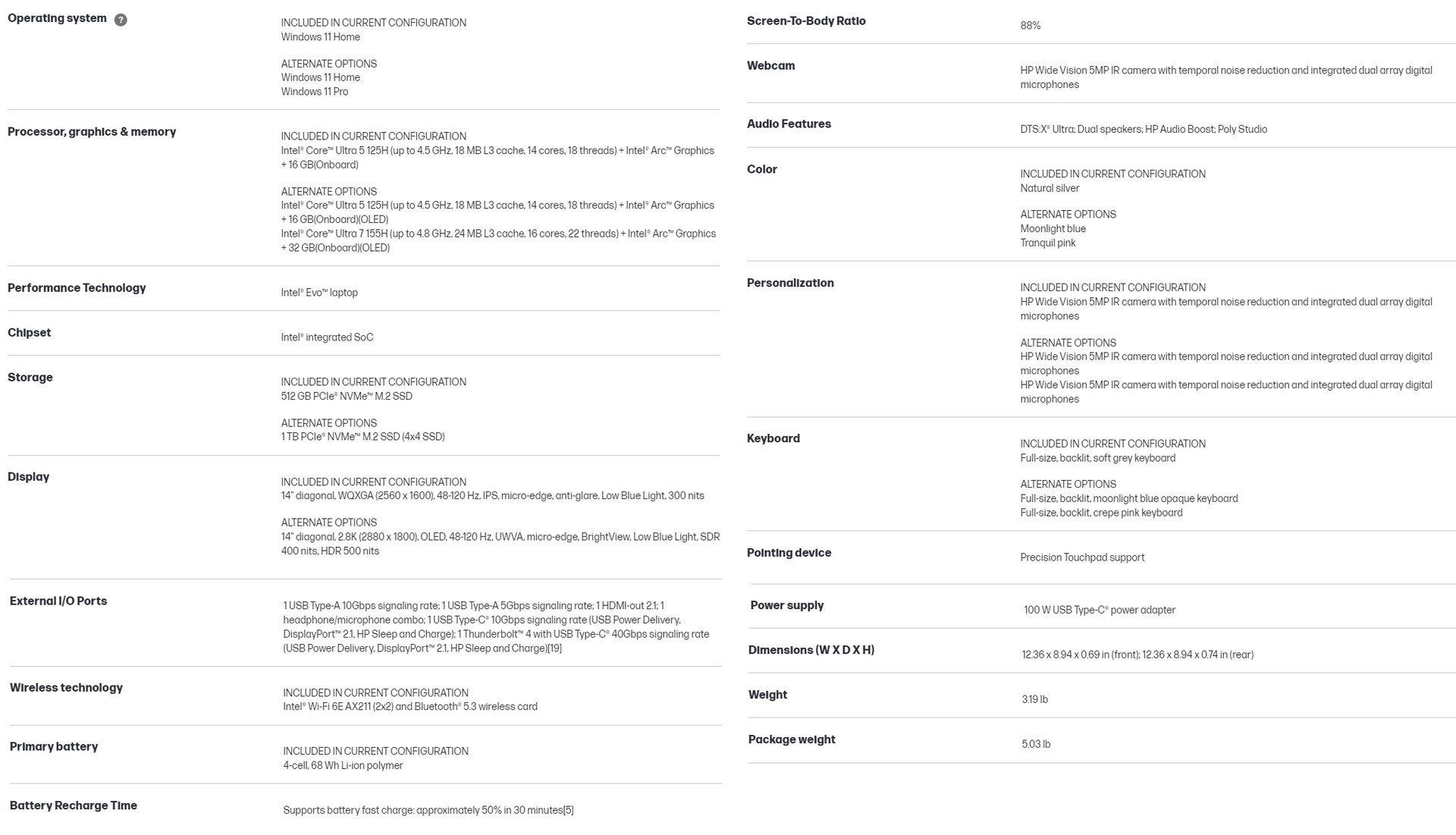 2024 HP Pavilion Plus 14 laptop gets refreshed with Intel Meteor Lake ...