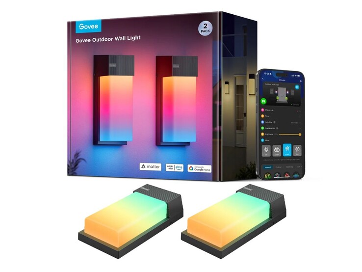 Govee announces new brighter Outdoor Wall Light Pro - NotebookCheck.net ...