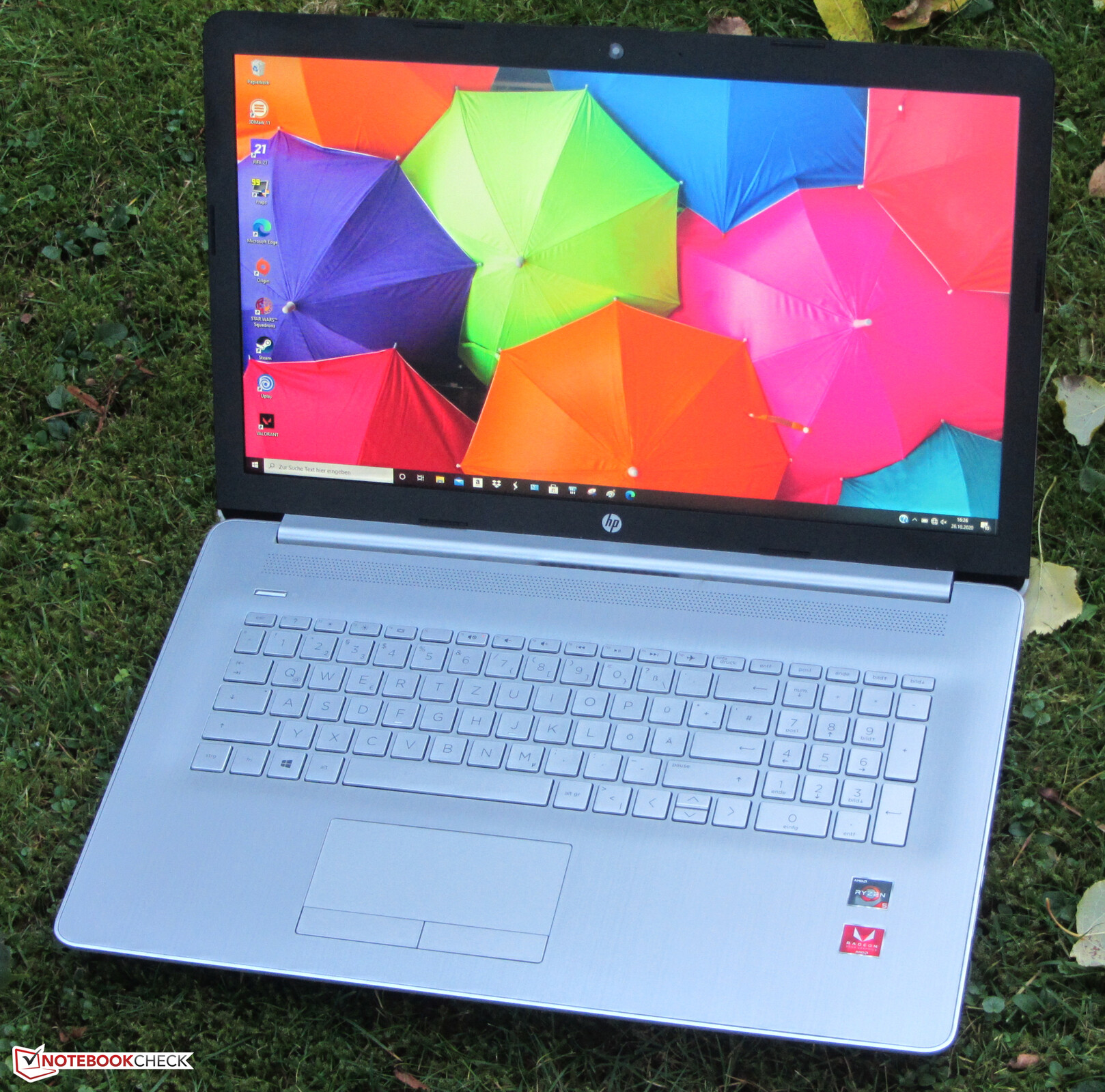 HP 17 in Review: Ryzen notebook for the home desk - NotebookCheck.net ...