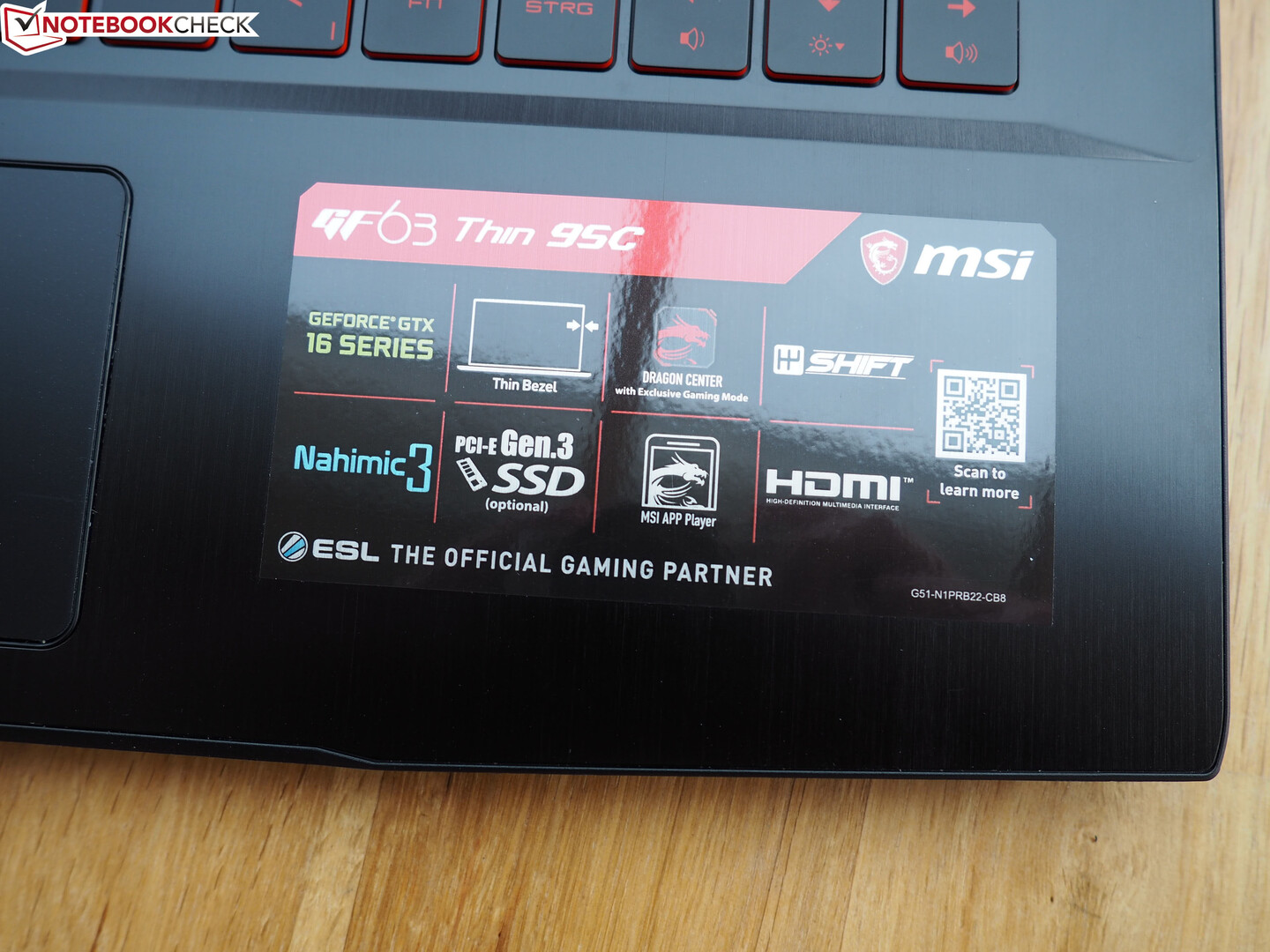 MSI GF63 Thin 9SC Laptop Review: Lightweight gamer for just under $1000 ...
