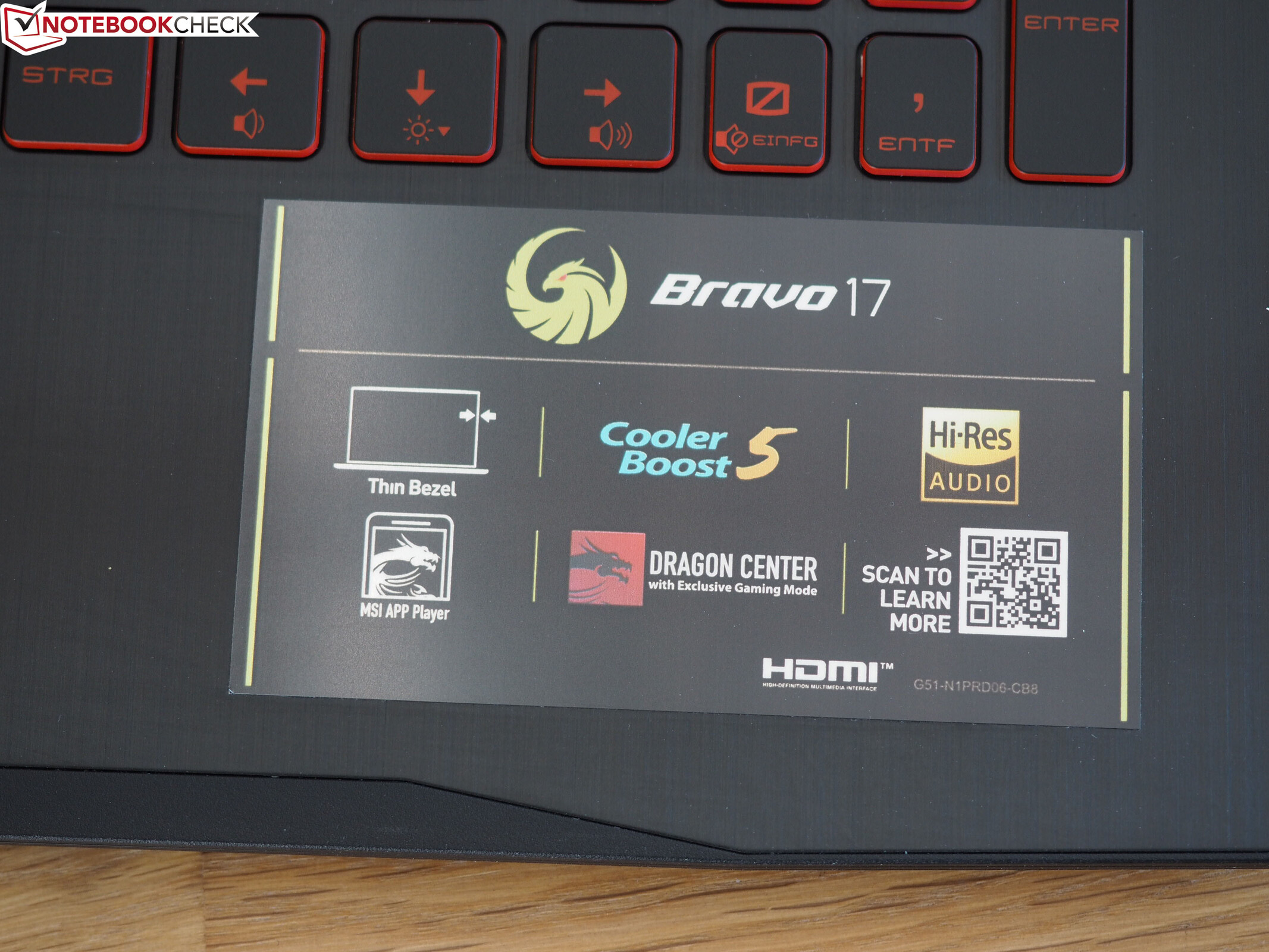 MSI Bravo 17 laptop review: All-AMD gaming machine - NotebookCheck.net ...
