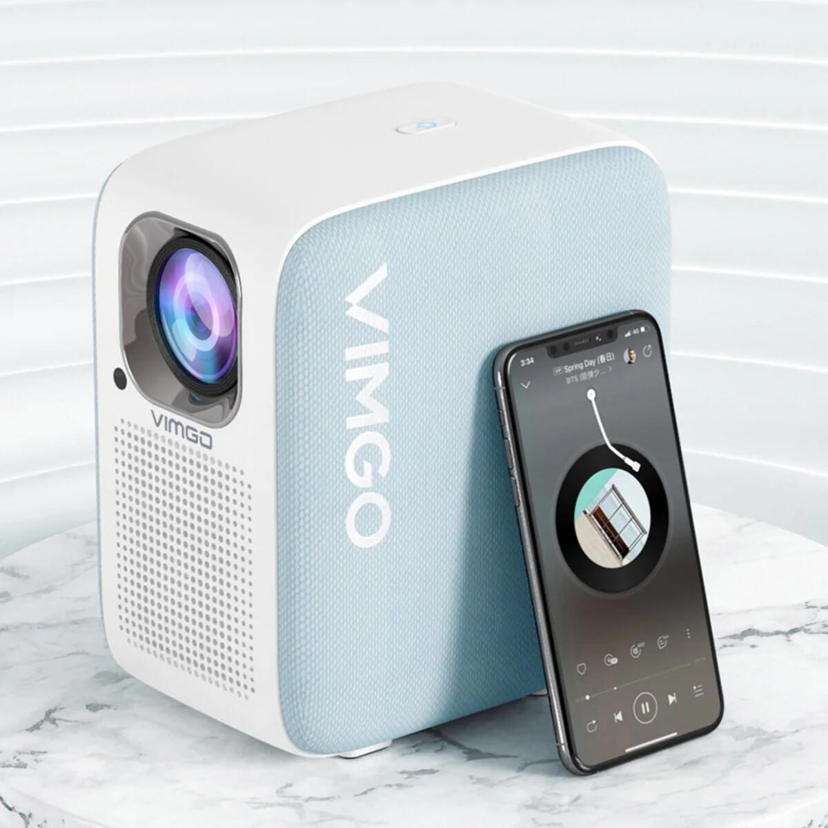 VIMGO P10 projector launches in Europe with 120-in image and Apple AirPlay support ...