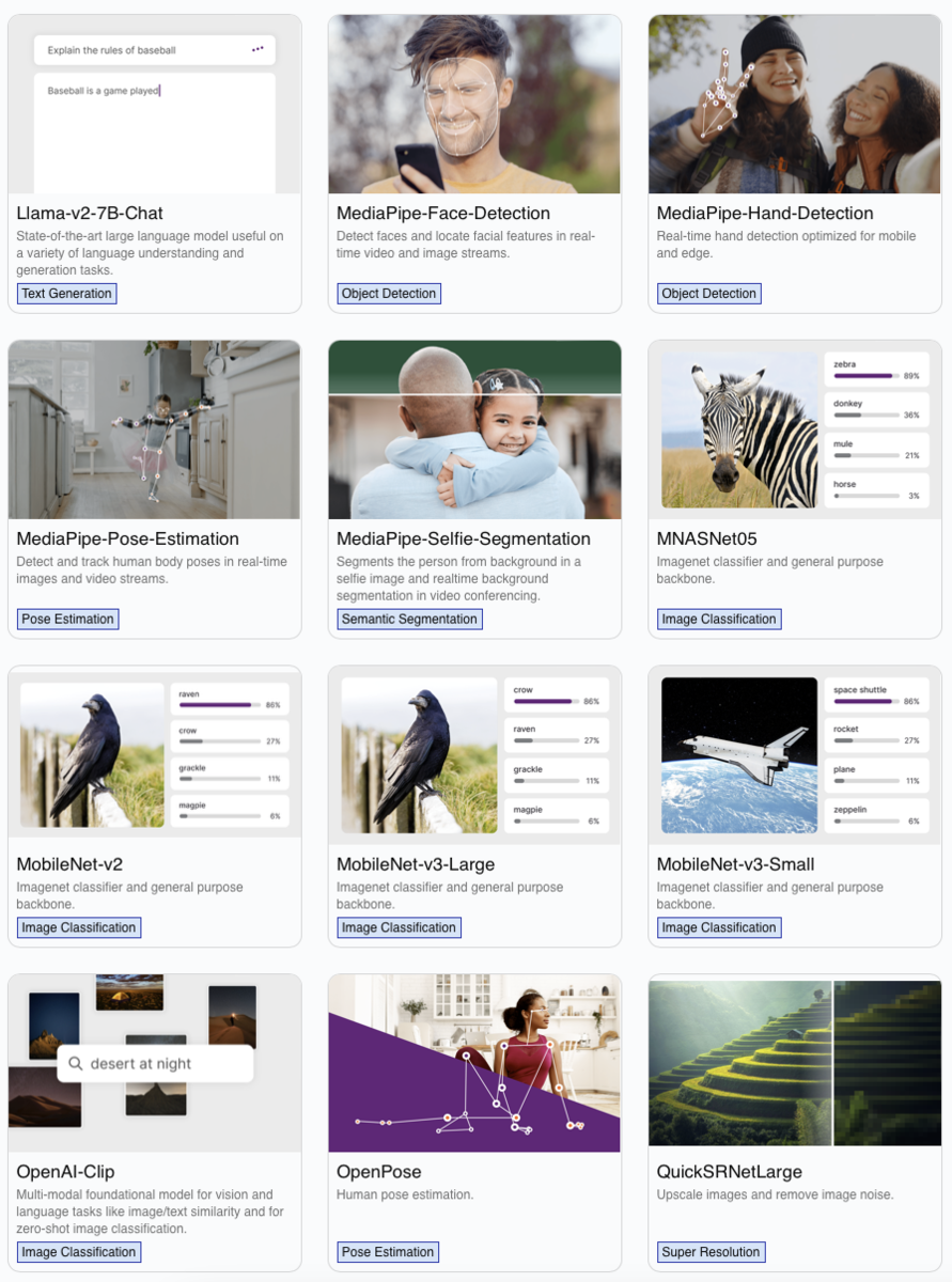 Qualcomm AI Hub offers access to generative AI models compatible with ... Qualcomm AI Hub offers access to generative AI models compatible with ...