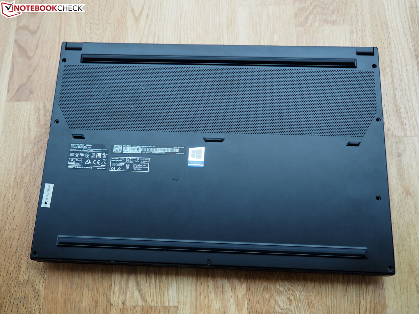 MSI GS66 Stealth 10SFS Laptop Review: Visually subdued, acoustically ...