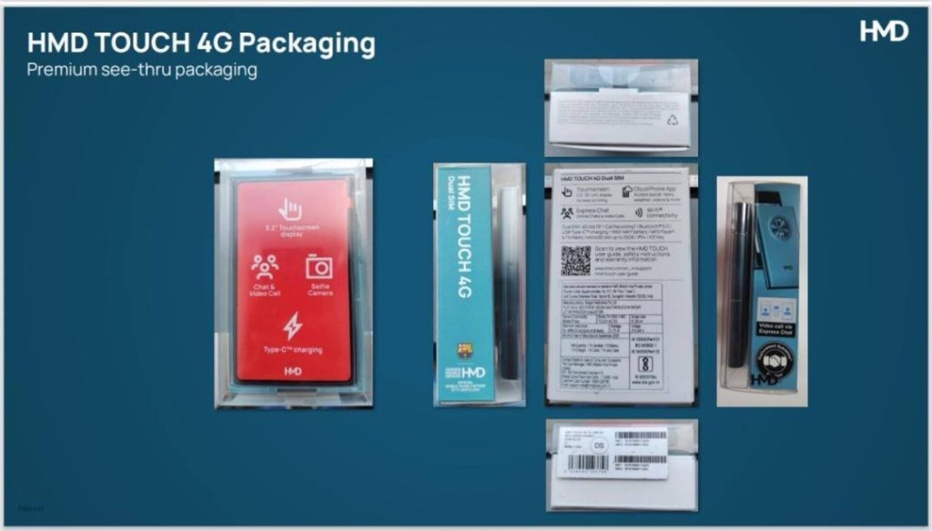 HMD Touch 4G to launch soon as tiny phone with 3.2 inch touchscreen and ...