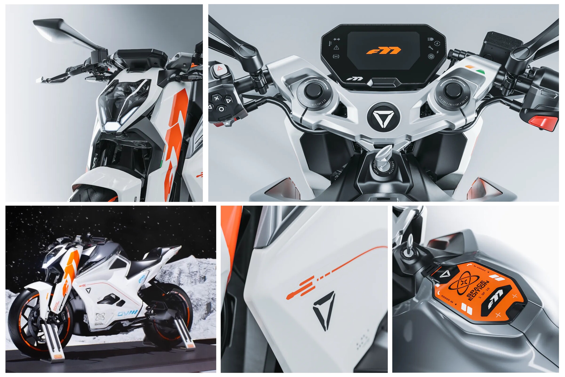 Ultraviolette F77 Space Edition electric motorcycle celebrates Indian ...