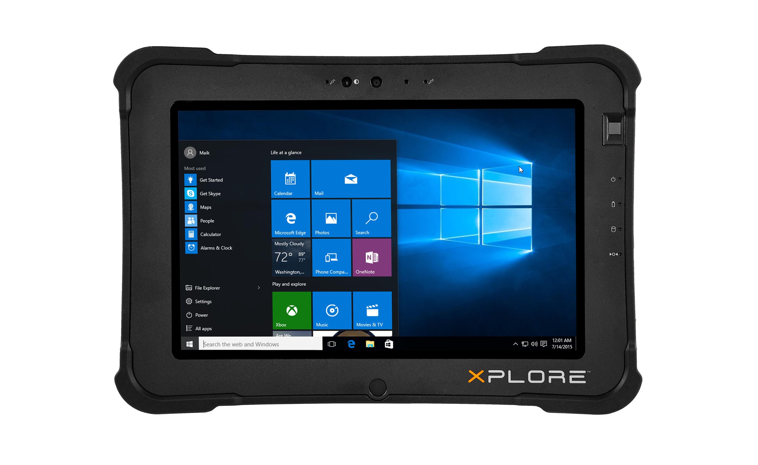 Xplore Technologies XSLATE L10 (Pentium N4200, FHD) Tablet Review - NotebookCheck.net Reviews