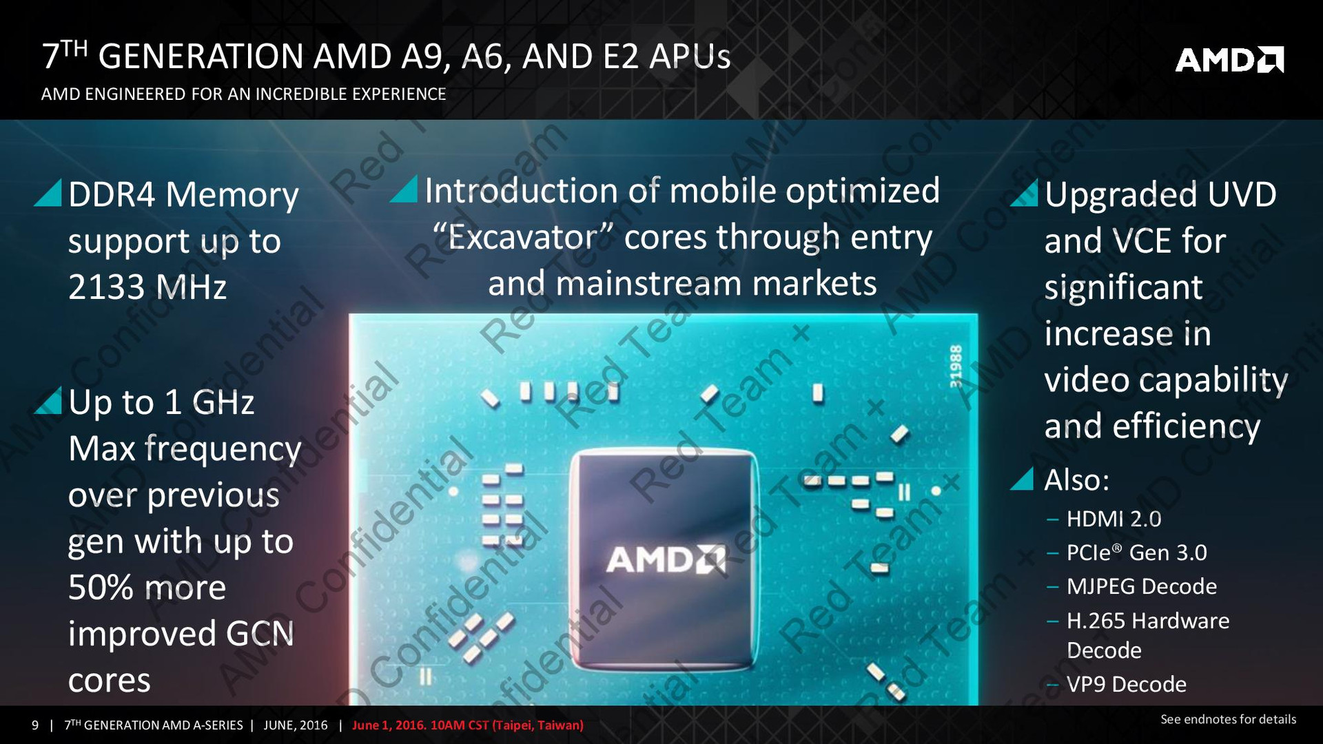 AMD: Bristol Ridge APUs announced - NotebookCheck.net News