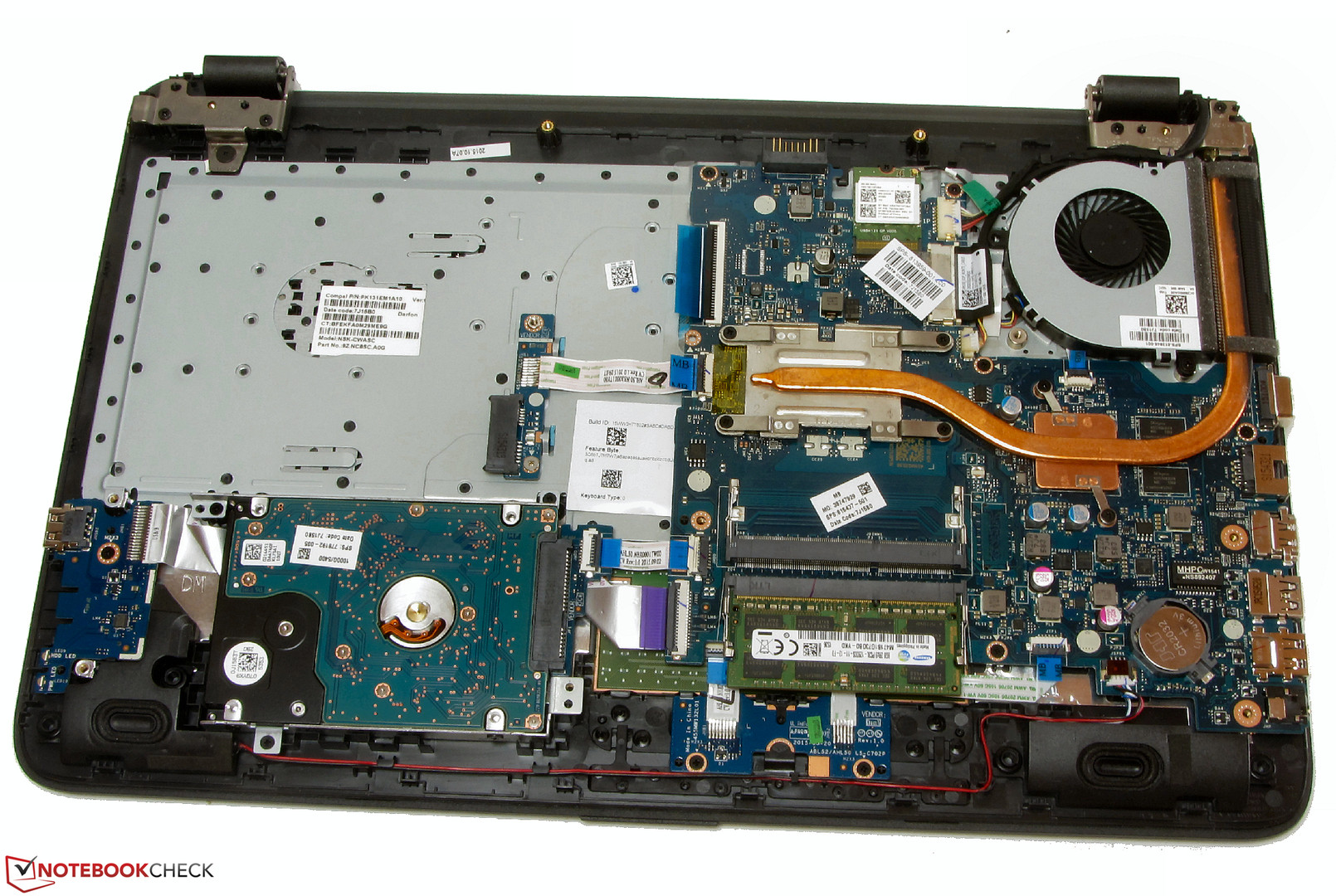 HP 250 G4 T6P08ES Notebook Review - NotebookCheck.net Reviews