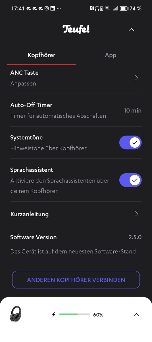 Teufel Real Blue Pro review - Fun ANC headphones - NotebookCheck.net ...