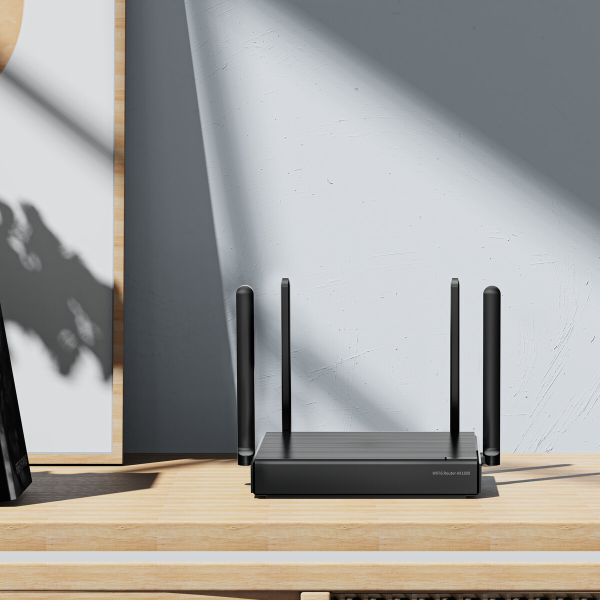 Rock space launches the second-generation dual-core AX1800 wireless ...