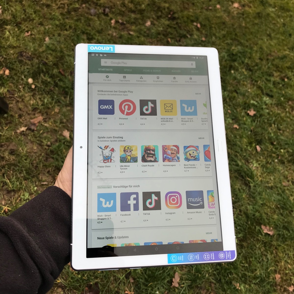 Lenovo Tab P10 Tablet Review - NotebookCheck.net Reviews