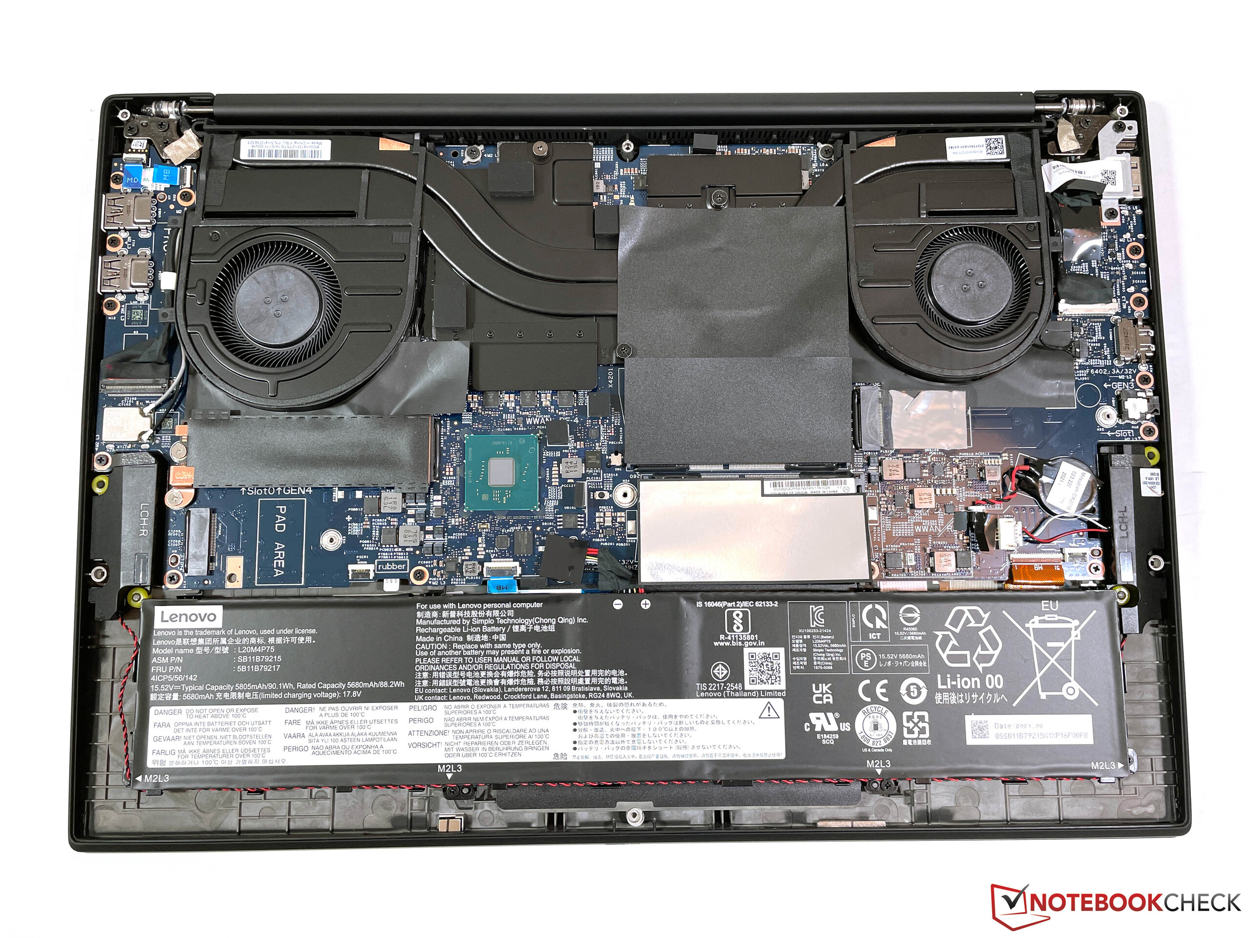 Lenovo ThinkPad P1 G4 Laptop Review: BIOS update provides more CPU ...