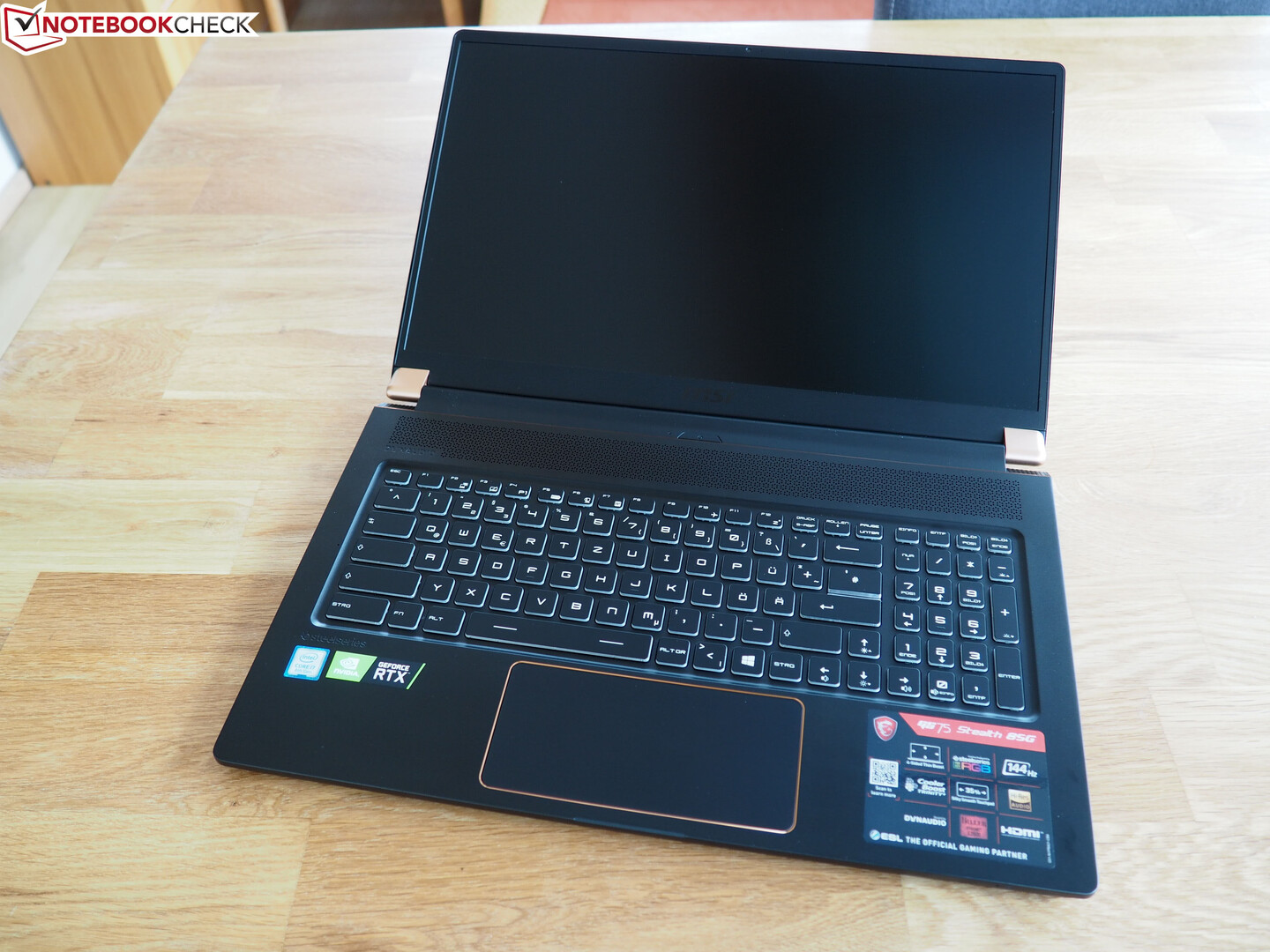 MSI GS75 8SG Stealth (i7-8750H, RTX 2080 Max-Q) Laptop Review ...